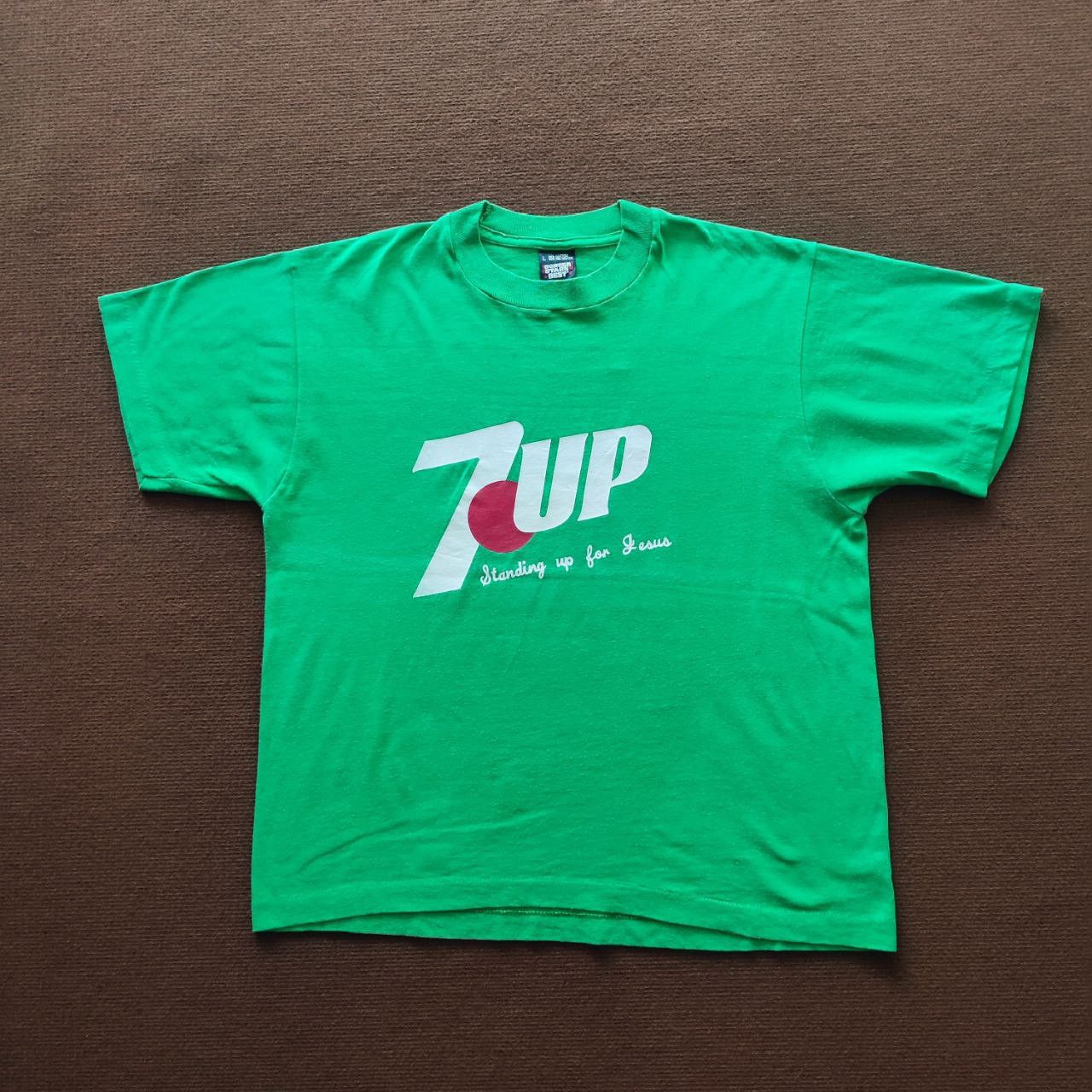 Energie × Streetwear 90's 7up American Brand Drink Logo T-shirt | Grailed