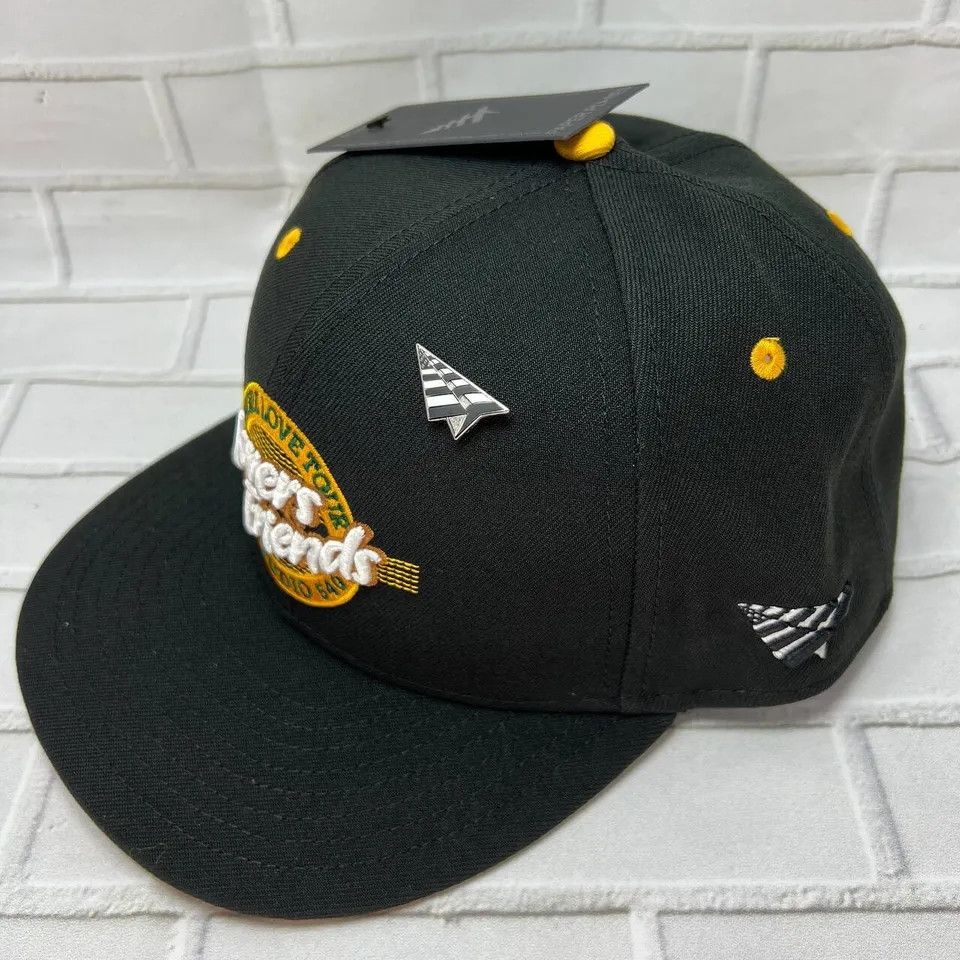 Paper Planes Paper Planes Roc Nation Jay Z Hat Snapback Cap with Pin ...