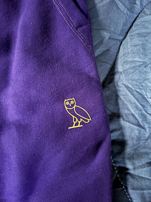 Octobers Very Own OVO Classic Owl Purple Sweatpants | Grailed