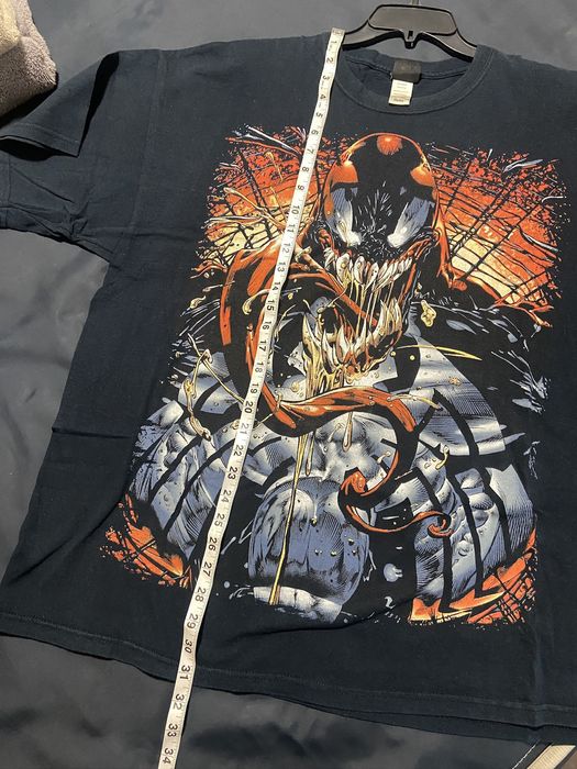 Vintage Marvel Mad Engine Venom Spiderman Carnage T shirt | Grailed