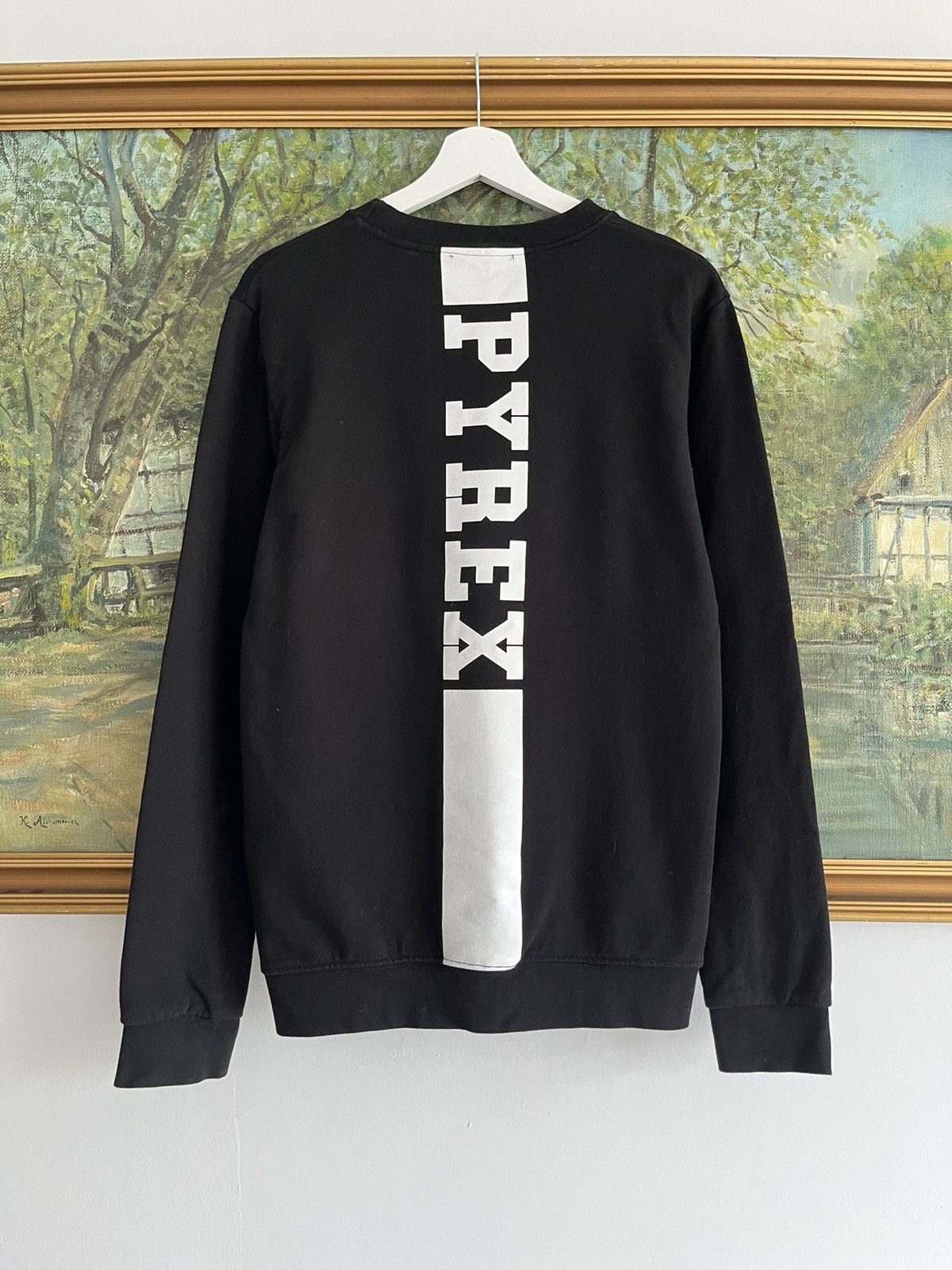 Pyrex Vision Pyrex Vision By Virgil Abloh Big Logo Sweatshirt | Grailed