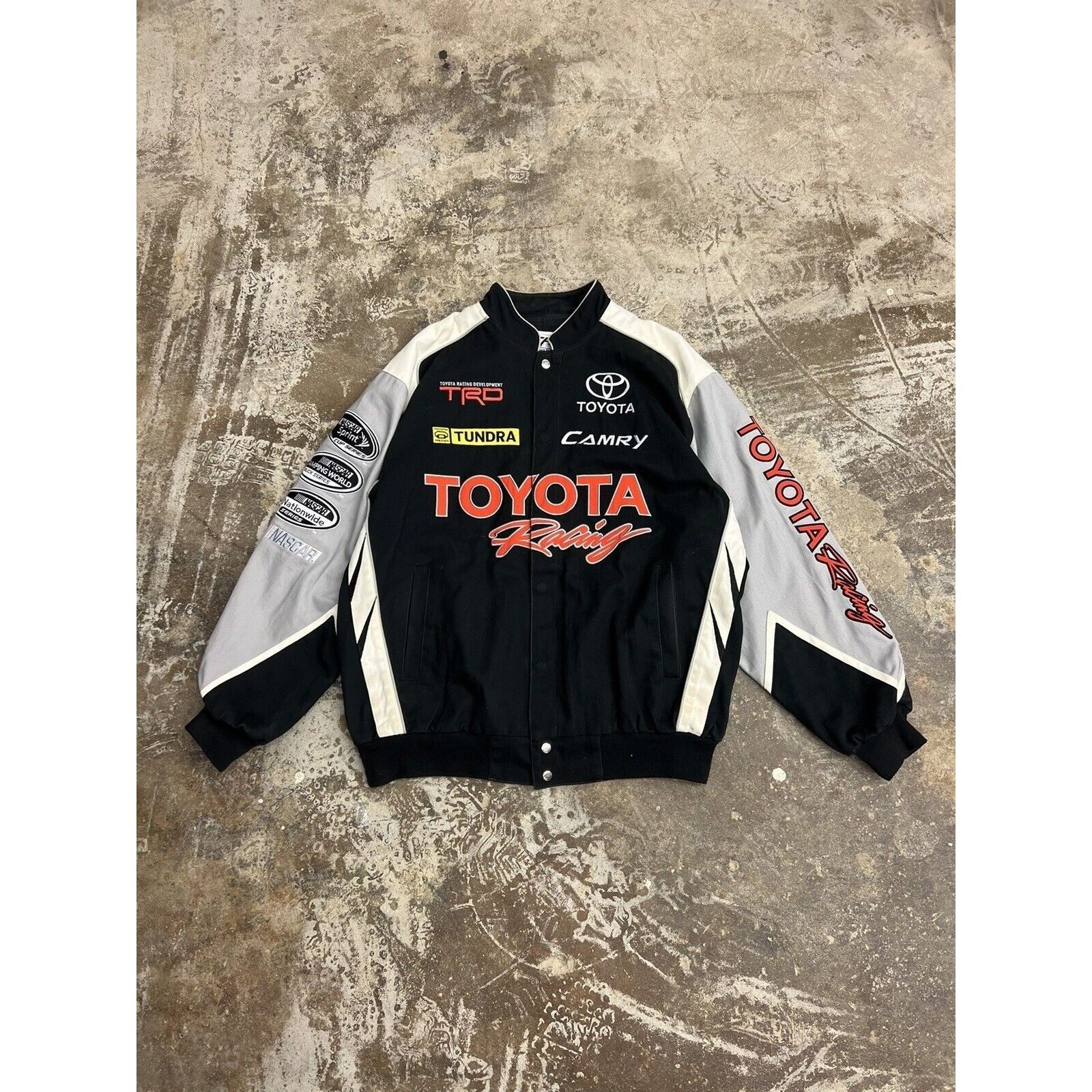NASCAR × Vintage NASCAR Toyota Racing Jacket Mens Large Dry Clean ...