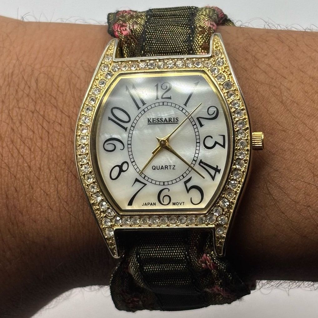 Other Gold Floral Kessaris Watch | Grailed