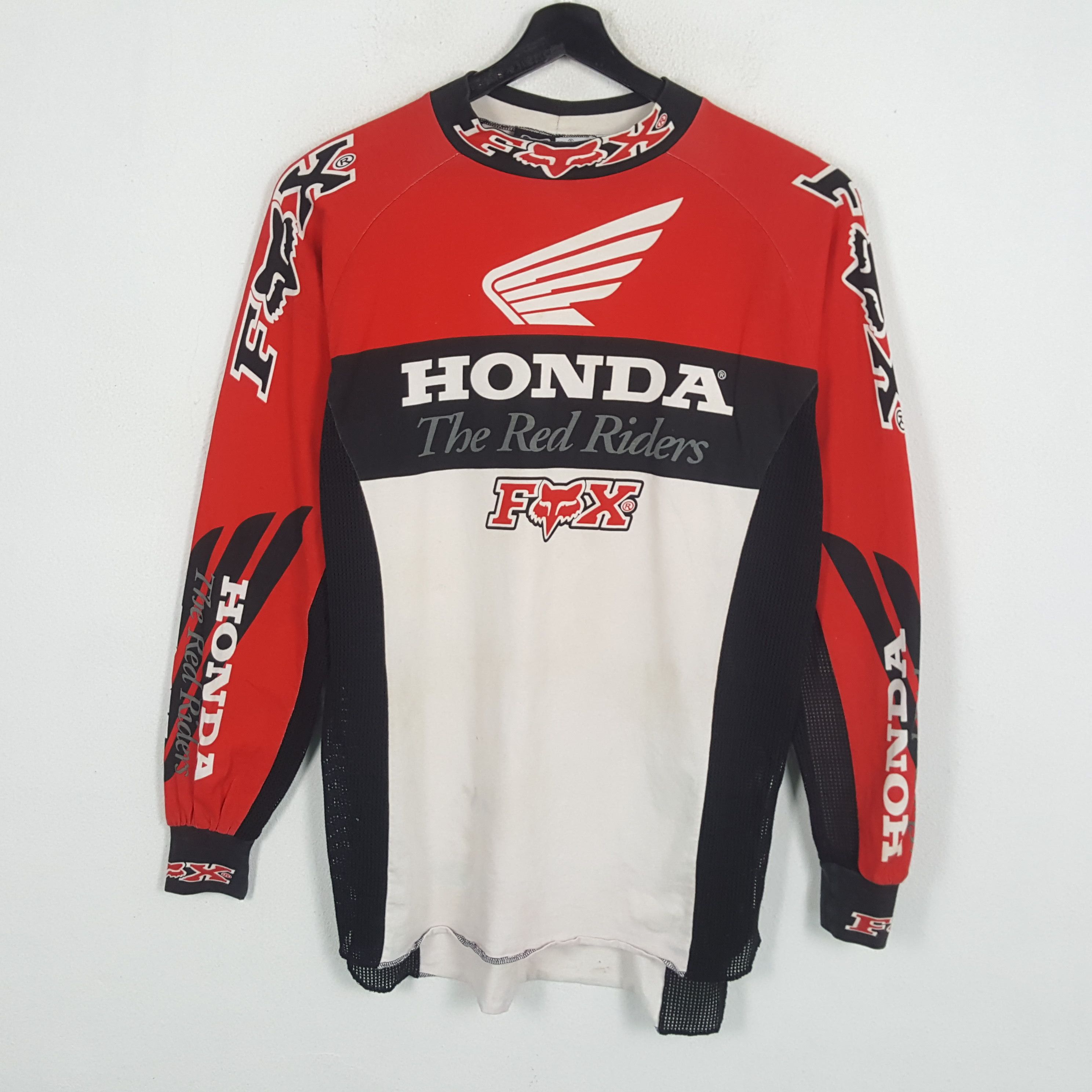 Fox Racing × Honda × Vintage HONDA FOX RACING Extreme Sports Motocross ...