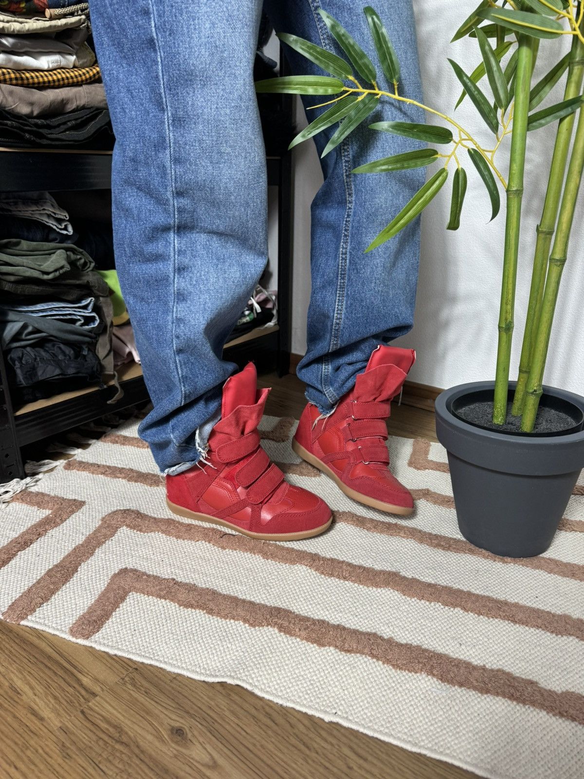 Isabel Marant × Luxury × Vintage ISABEL MARANT BECKETT FUR HIGH ...