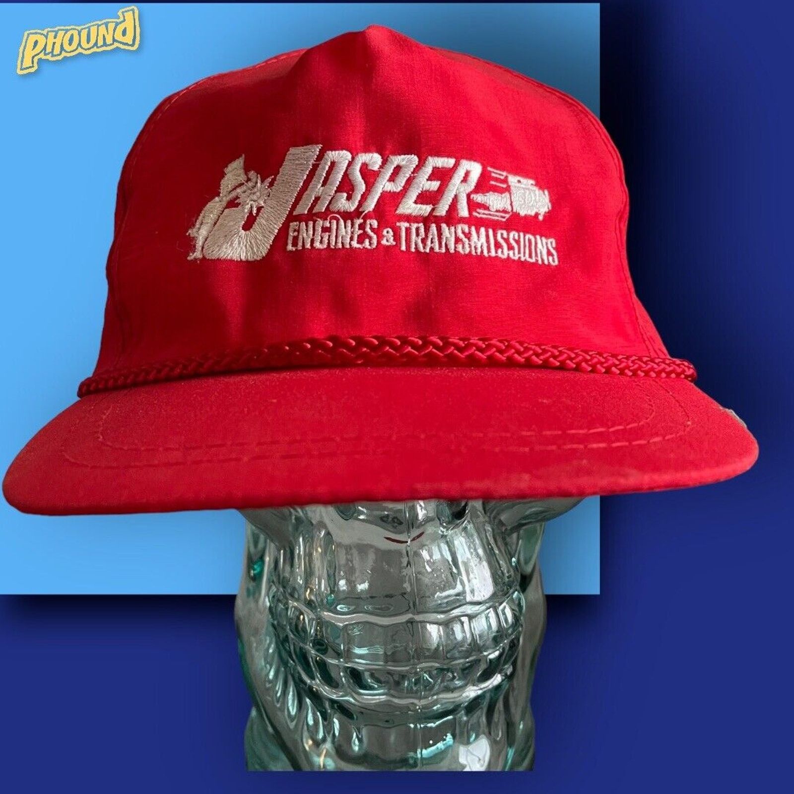 Rare Vtg Jasper Engine Transmission Indiana Cap KC Snapback Hat | Grailed
