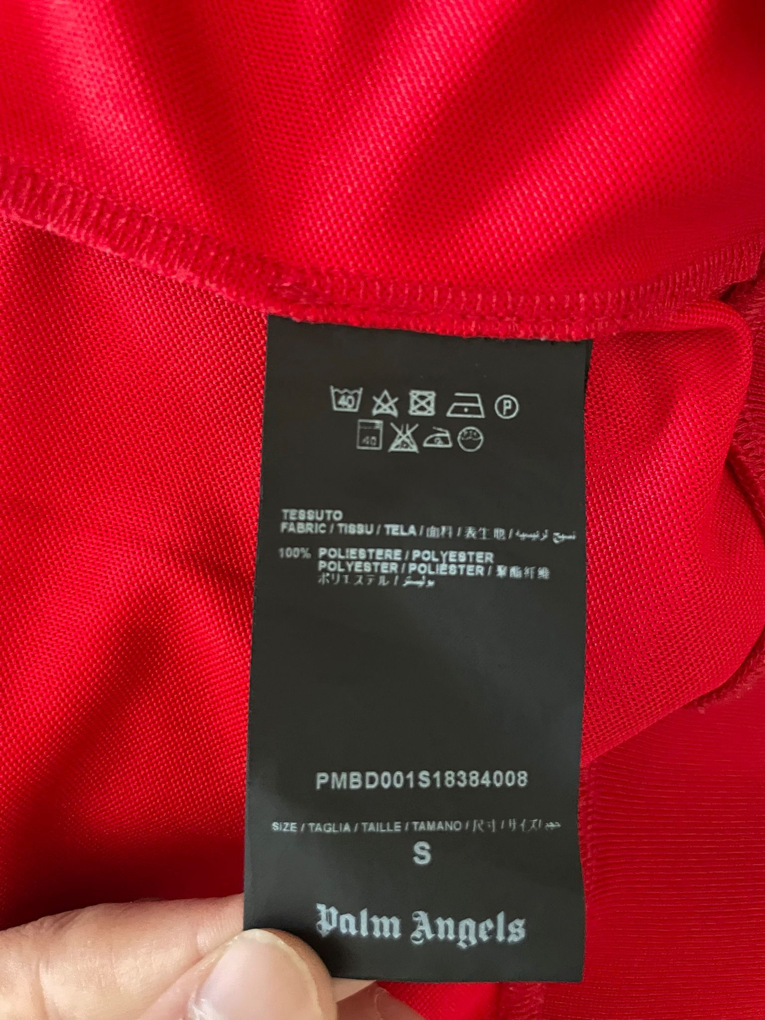 Palm Angels Palm Angels Red Track Jacket | Grailed