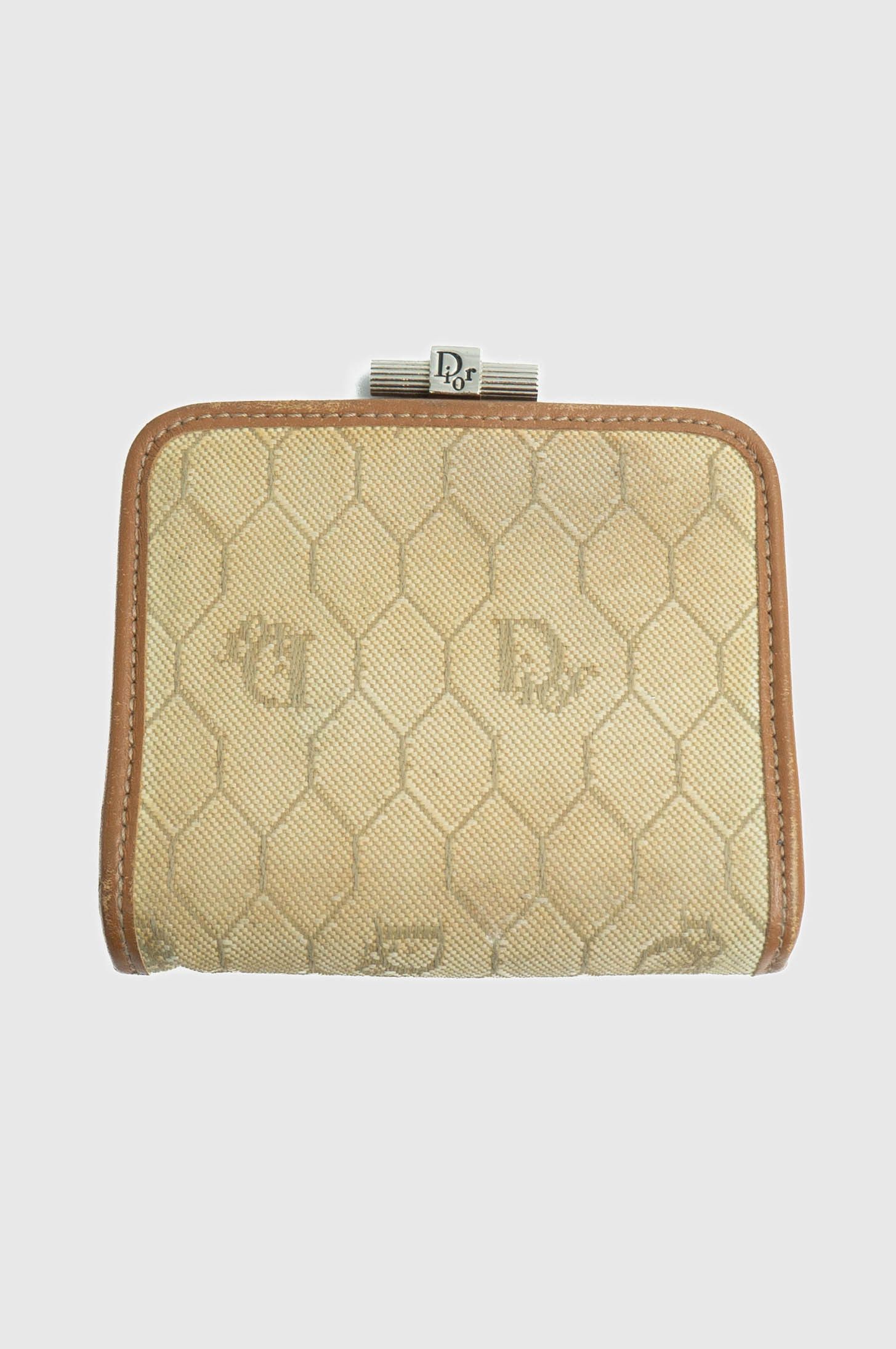 Dior Christian DIOR Monogram Clutch Coin Pouch Wallet Vintage | Grailed
