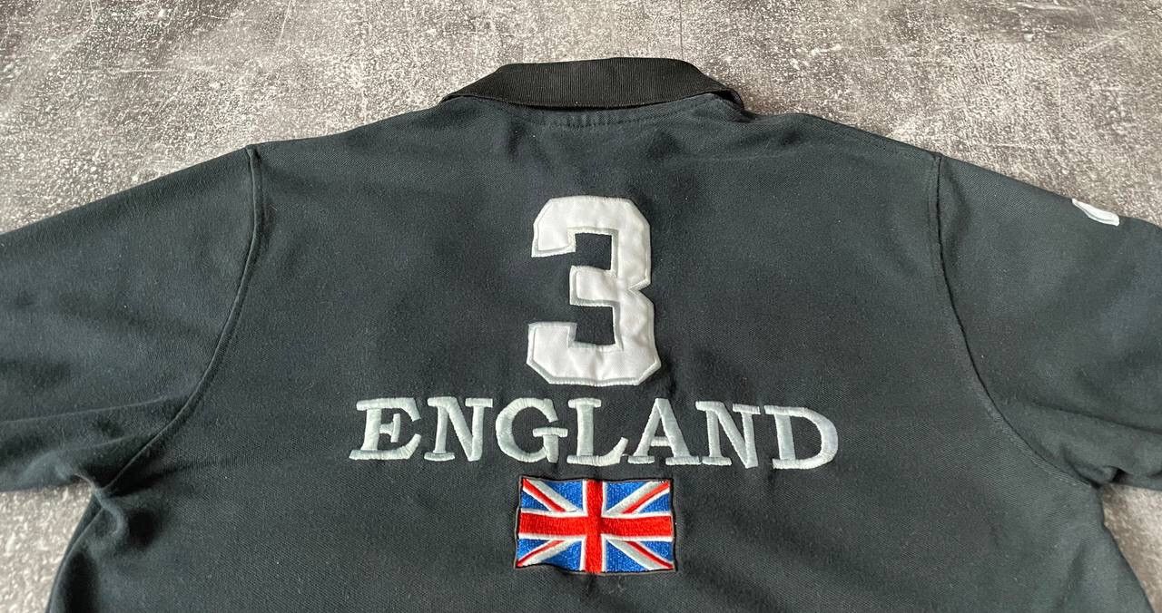 Ralph Lauren Vintage Polo Ralph Lauren ENGLAND #3 Big Embroidered Logo ...