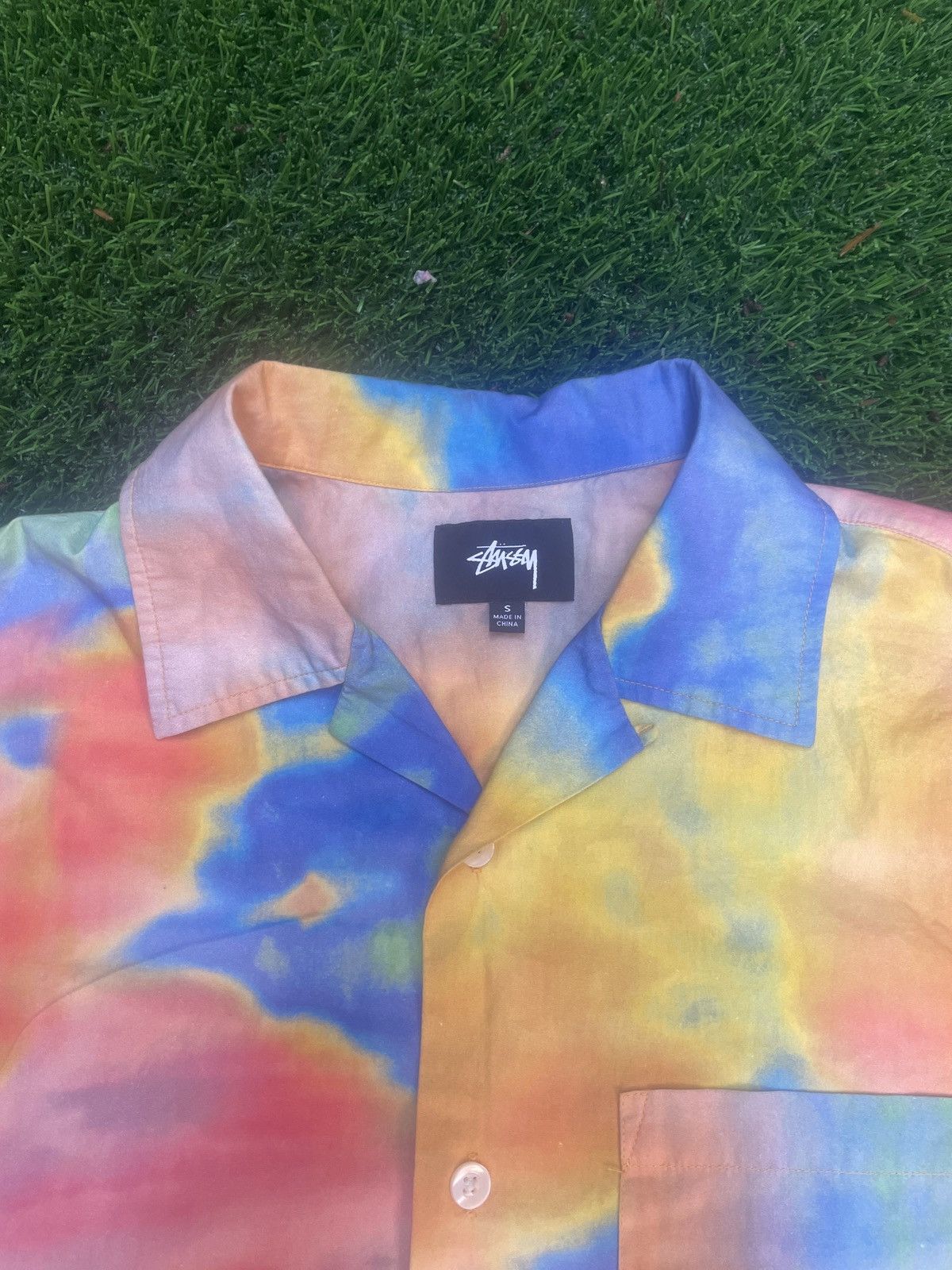 Stussy Stussy Tye Die Button Up | Grailed