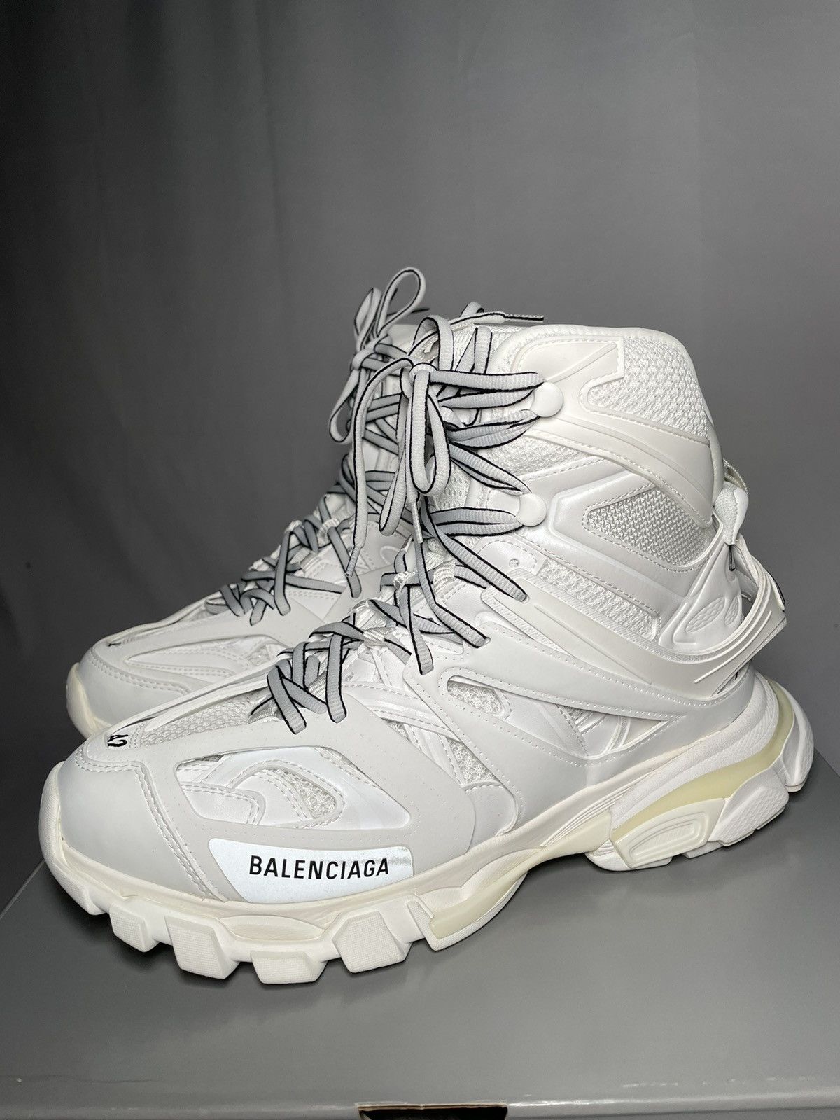 Balenciaga Balenciaga Track Hike High-Top Sneakers | Grailed