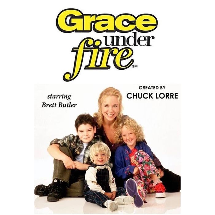 Vintage Vintage 1993 Grace Under Fire Film Cast & Crew Denim Jacket ...