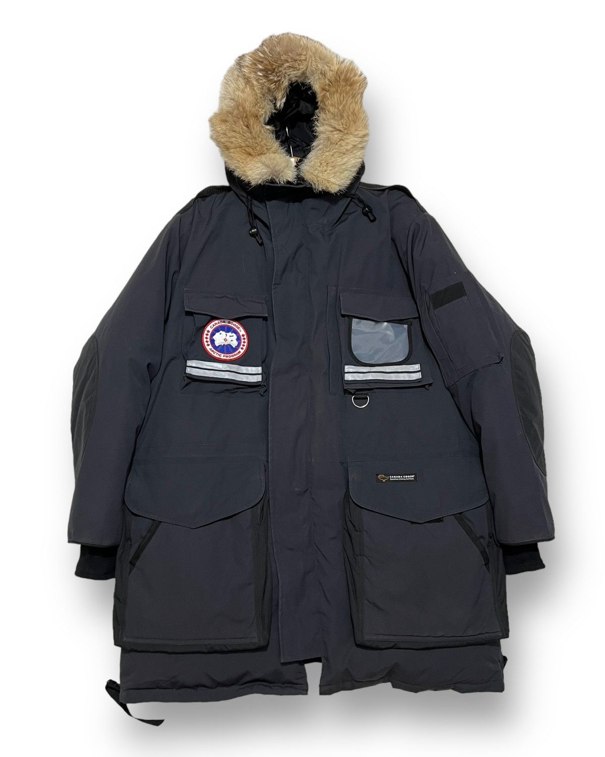 Canada Goose × Vintage Canada Goose SNOW MANTRA vintage coyote fur ...