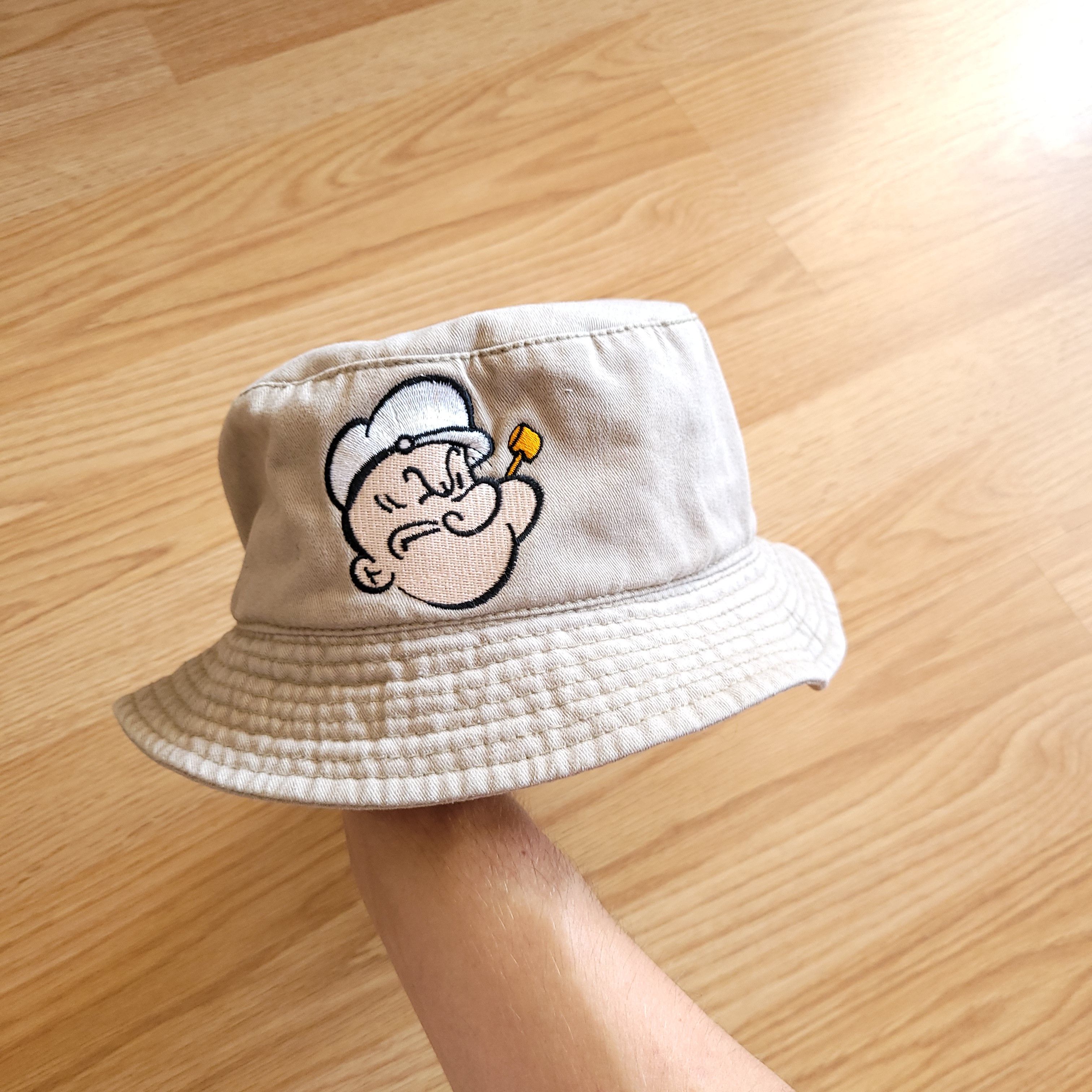 Anima × Cartoon Network × Vintage Vintage Popeye 1999 Bucket hat | Grailed