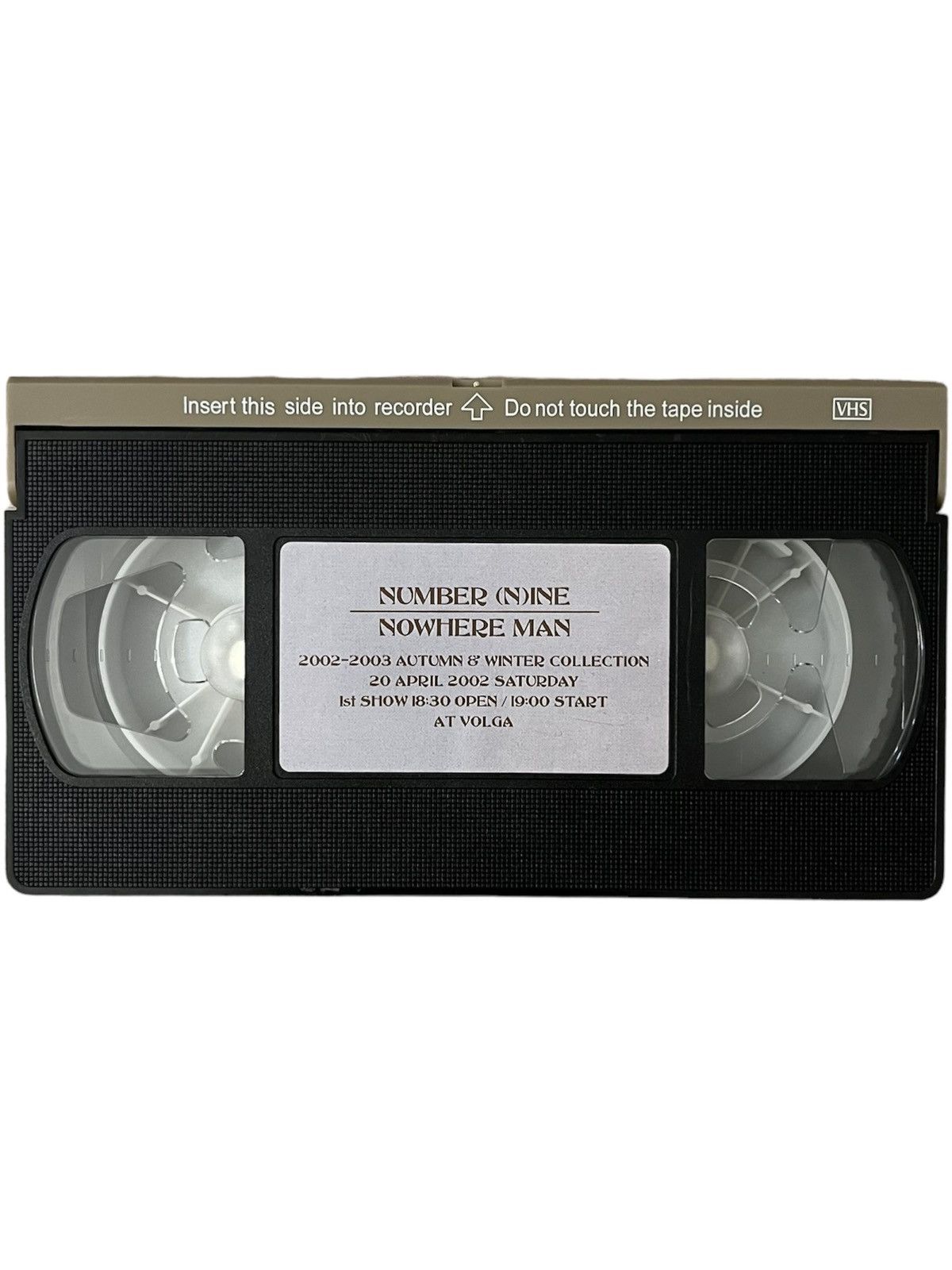 Number (N)ine AW02 Nowhere Man Runway VHS | Grailed