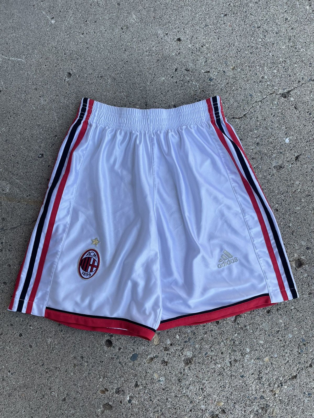 Adidas Vintage AC Milan Shorts | Grailed