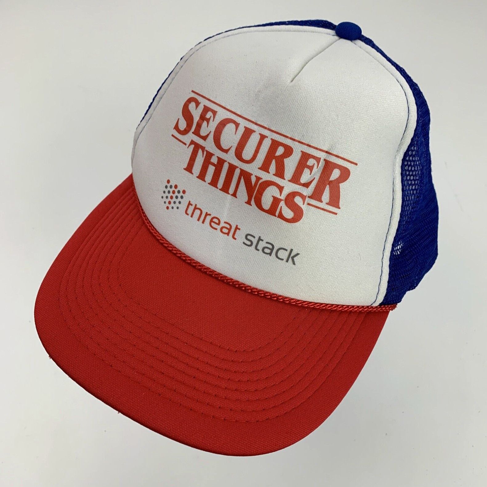 Bally Securer Things Threat Stack Trucker Ball Cap Hat Snapback | Grailed