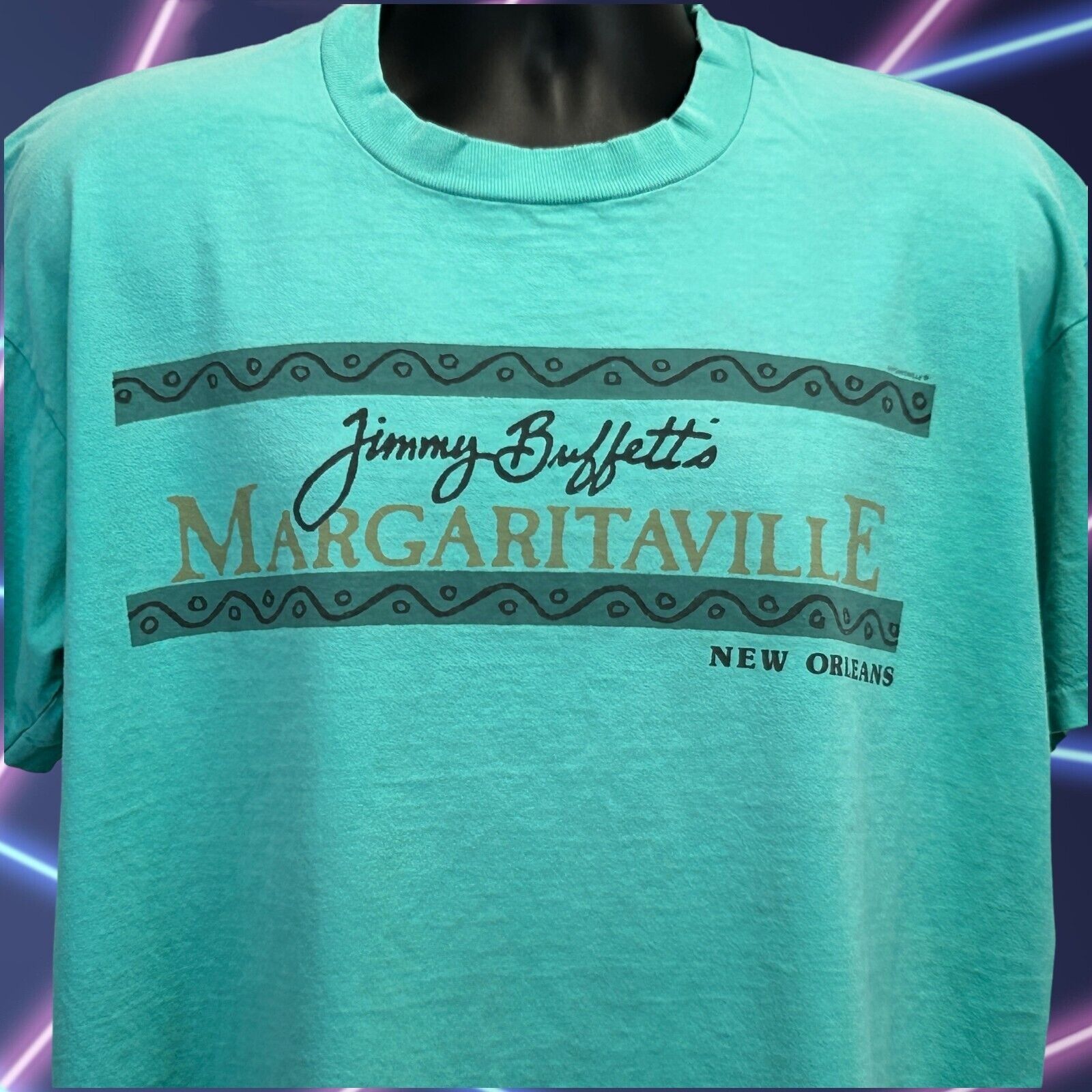 Vintage Vintage Jimmy Buffetts Margaritaville T Shirt X-Large 90s Ne ...