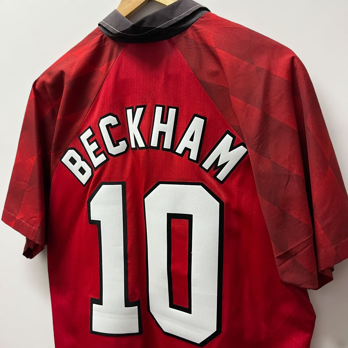Very Rare David Beckham Manchester United 1996 Home Kit Umbro Vintage ...