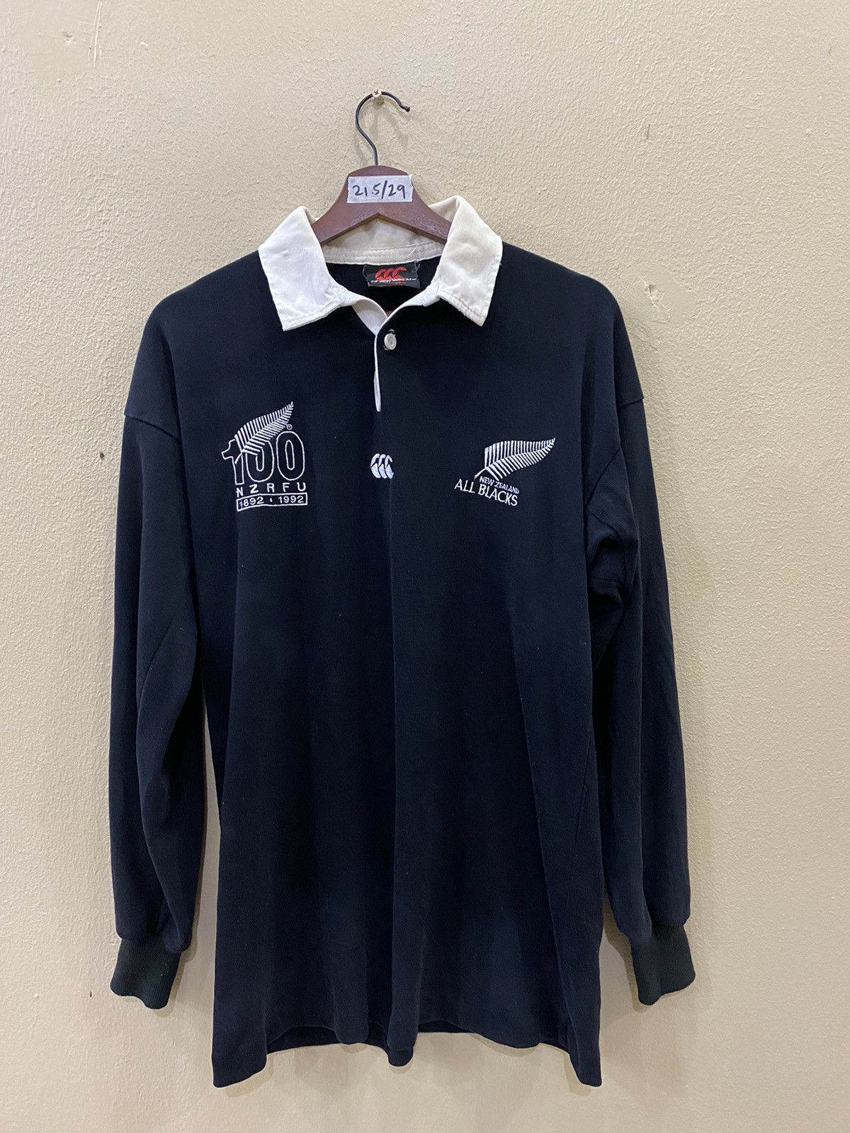 Vintage Vintage 90s Canterbury 100years NZRFU | Grailed