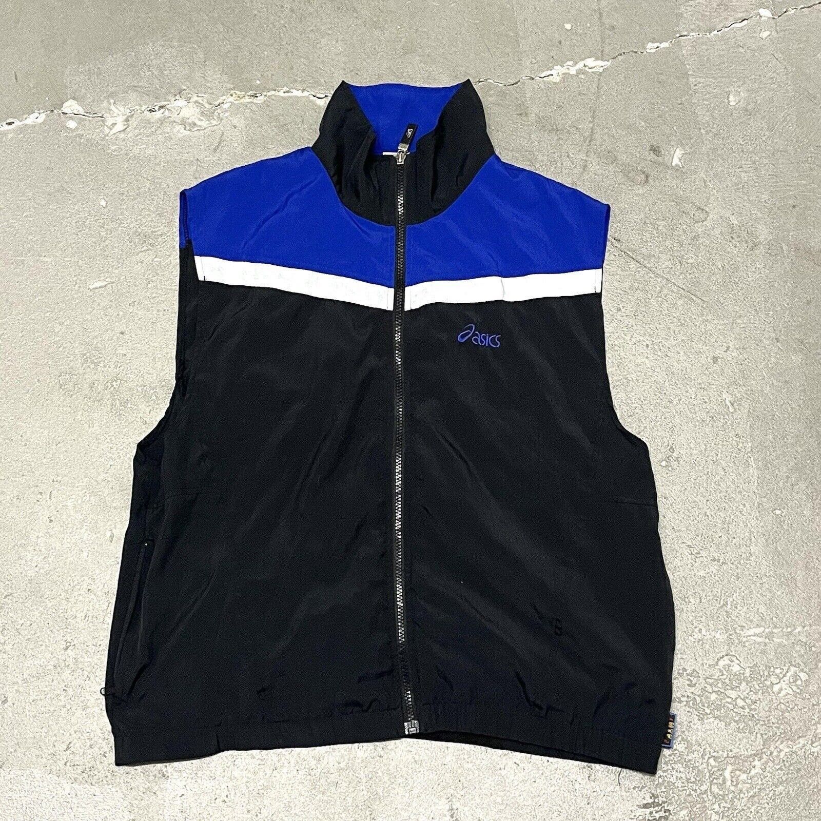 Asics × Hype × Streetwear 2000’s ASICS Two Tone Reflective Running Vest ...