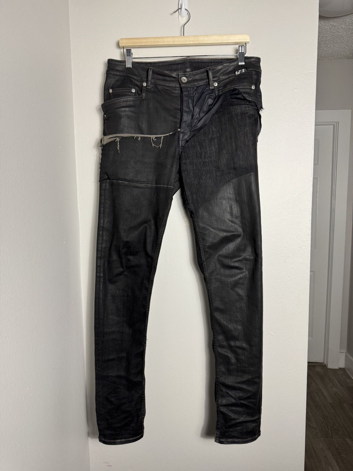 Rick Owens Rick Owens Sample Tyrone Cut Reconstructed Jeans | Grailed