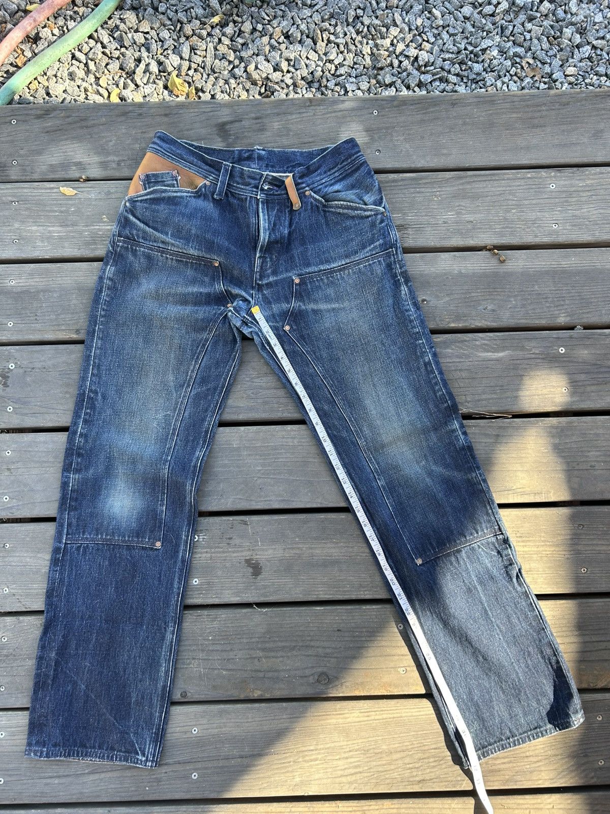 Grease Point Workwear Vintage Grease Point work Jean, veg tan accents ...