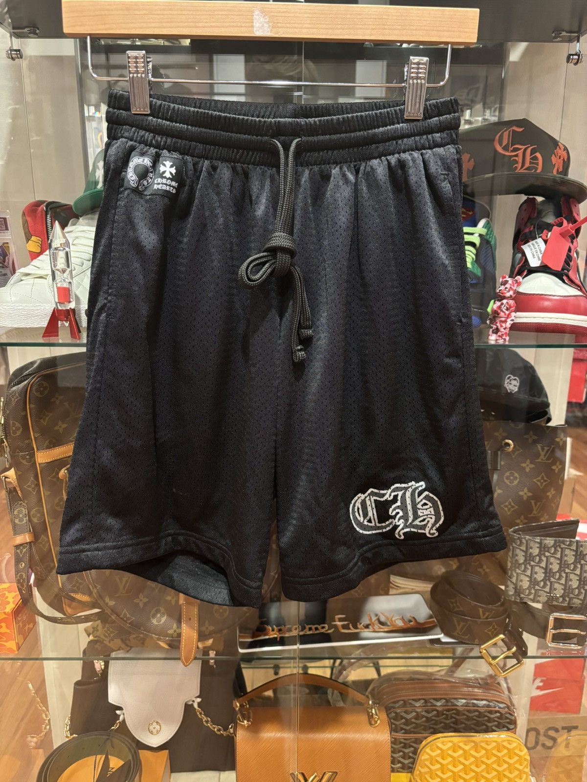 Chrome Hearts Chrome Hearts Mesh Shorts Black New | Grailed