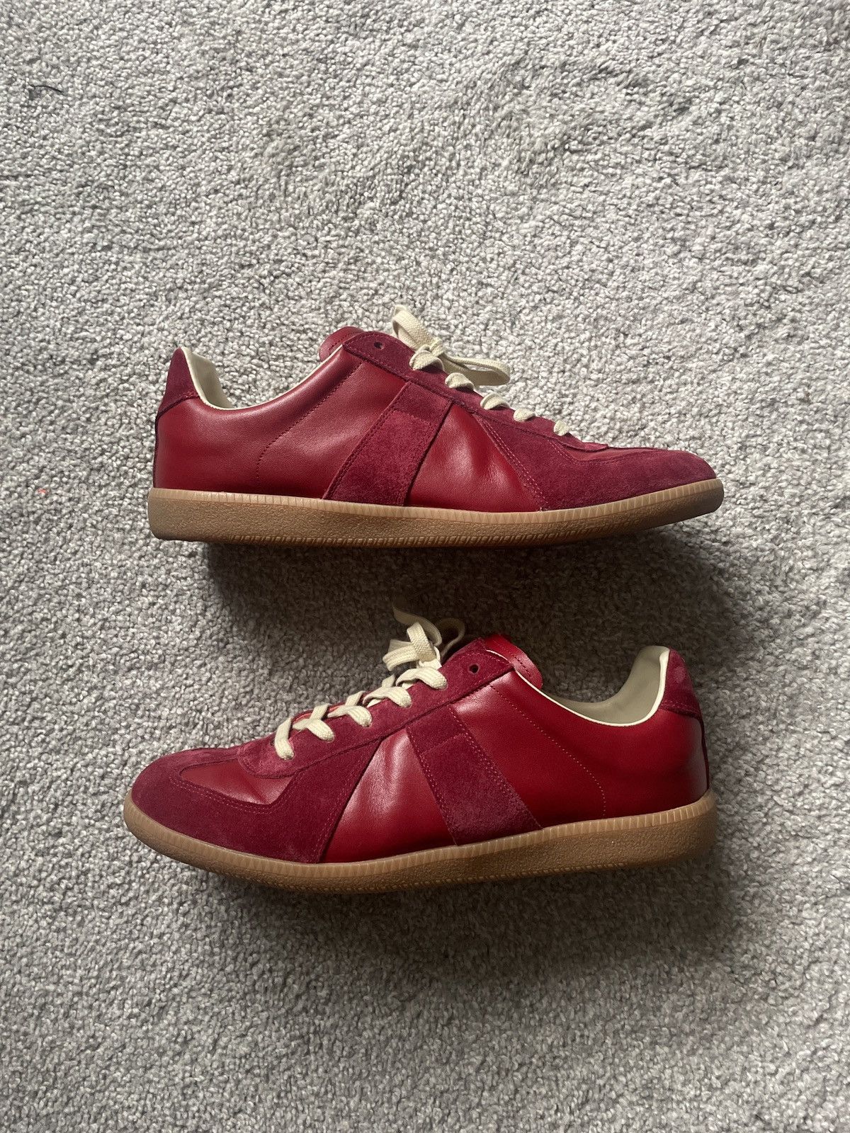 Maison Margiela Maison Margiela Replica GATs 7 40 Leather | Grailed