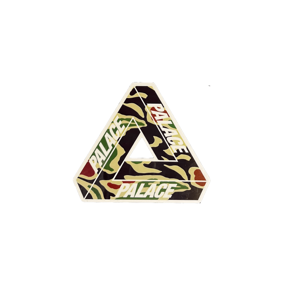 Palace × Stickers × Streetwear Palace Jungle Camo Tri-Ferg Sticker ...