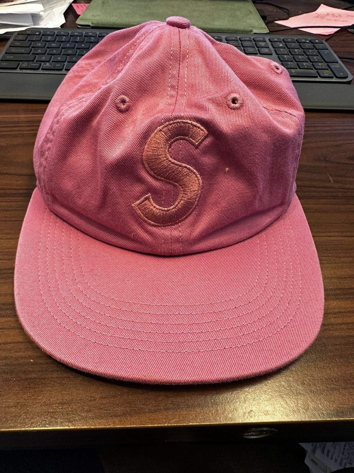 Supreme Pink supreme S Hat | Grailed