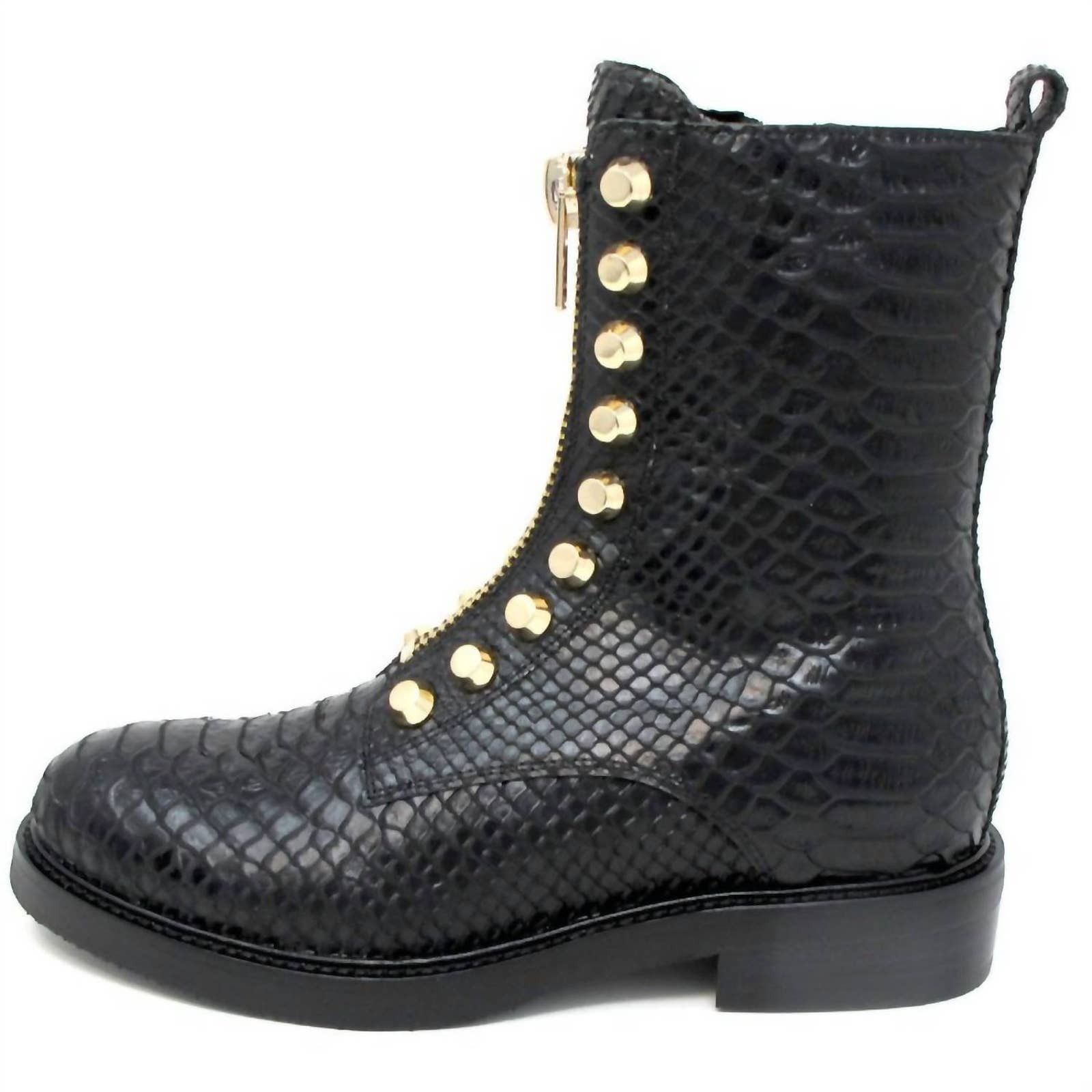 Jeffrey Campbell Tonette Bootie In Black Snake | Grailed