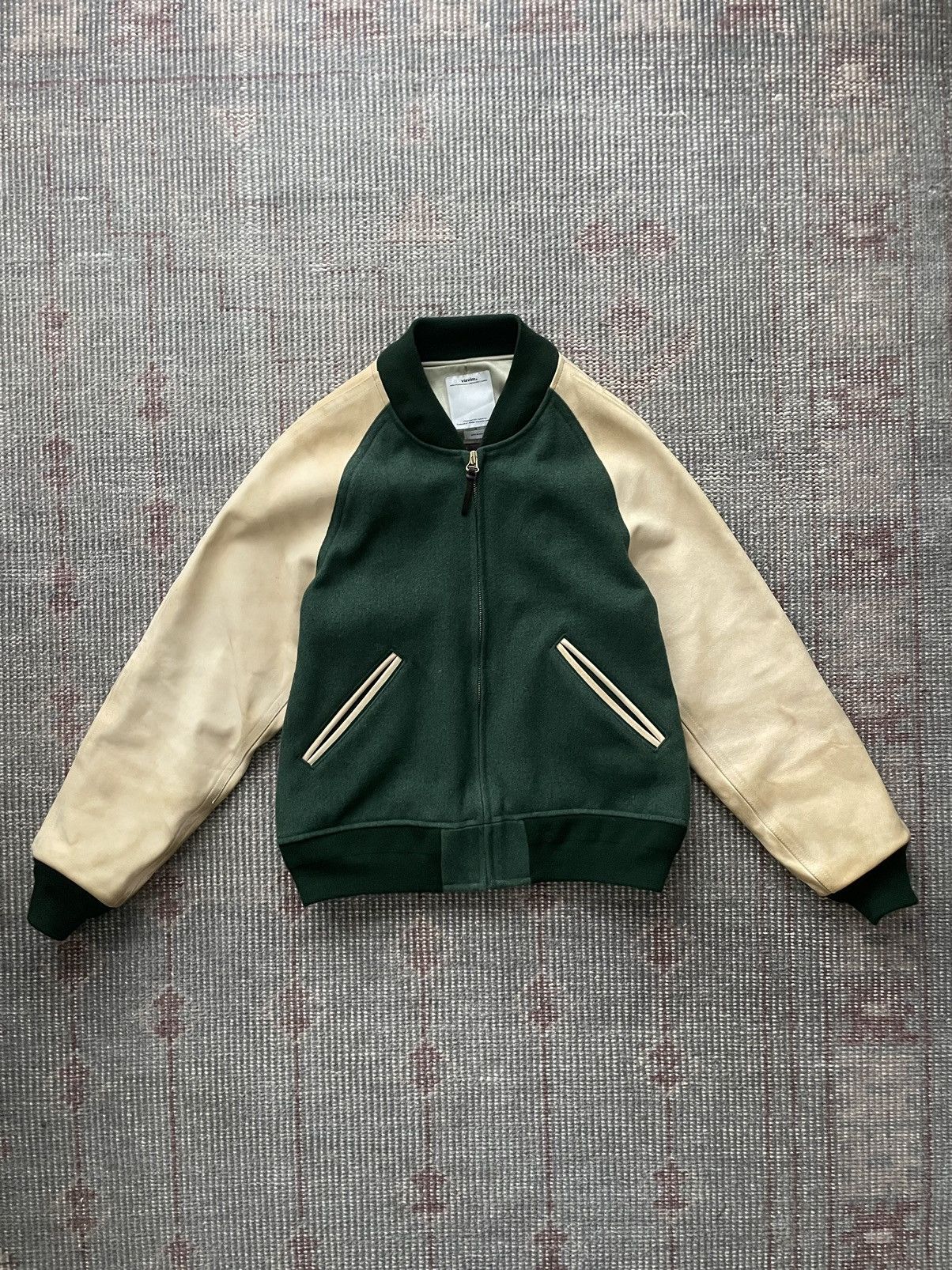 Visvim Varsity Jacket Tweed | Grailed