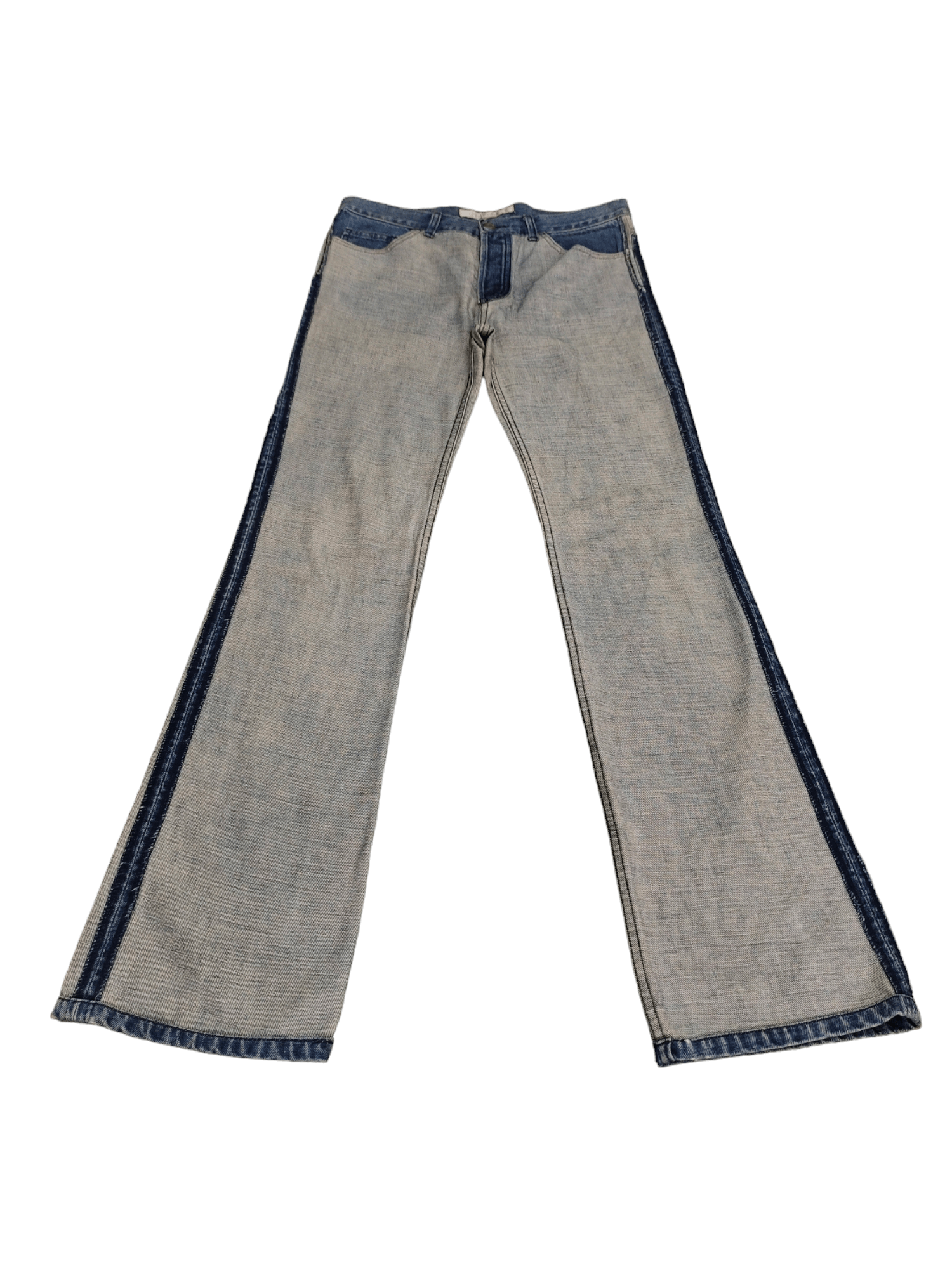 If Six Was Nine × Jean Paul Gaultier × Tornado Mart Flare Jeans Sladky ...