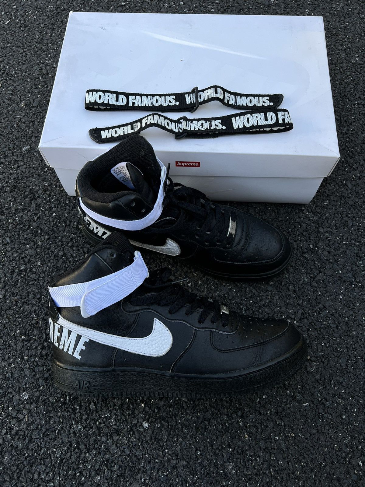 Nike × Streetwear × Supreme Nike Supreme AF1 High 2015 | Grailed