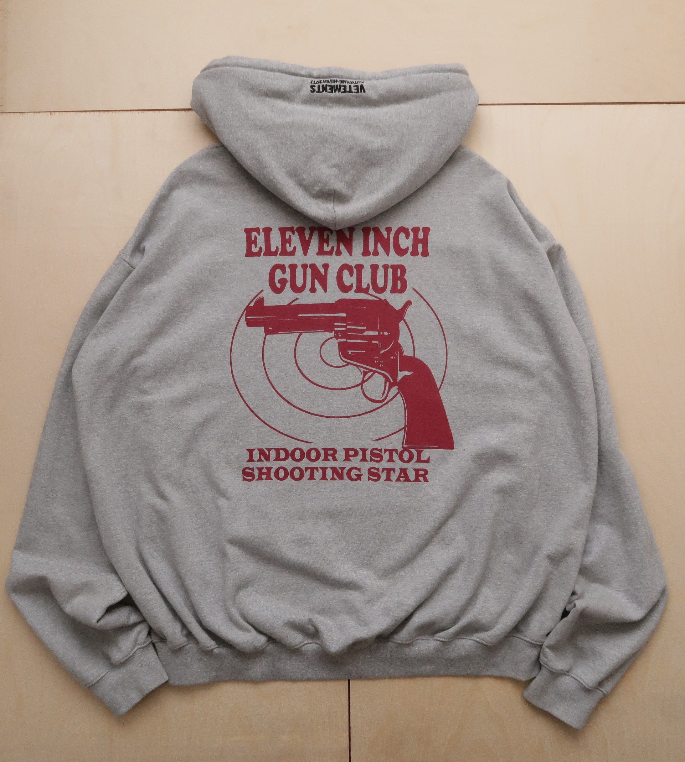 Vetements Vetements Eleven Inch Gun Club Zip Hoodie | Grailed