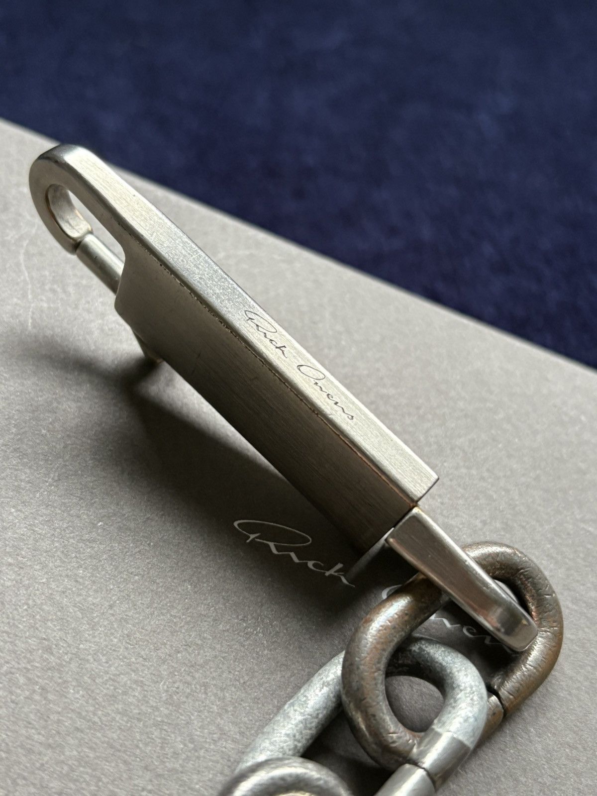 Rick Owens Rick Owen Tecuatl Chain Necklace | Grailed