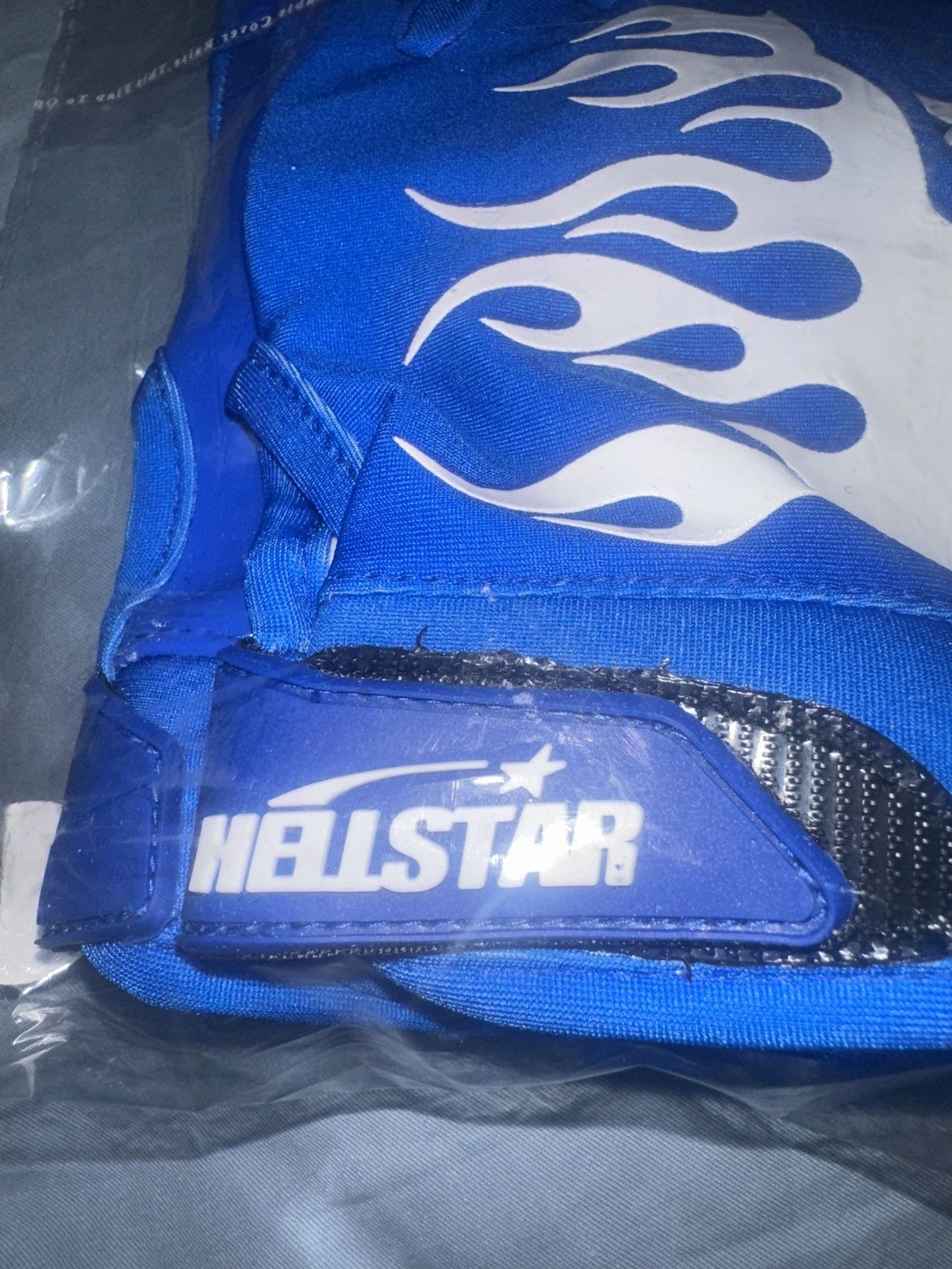 HELLSTAR Hell Star Logo blue gloves | Grailed