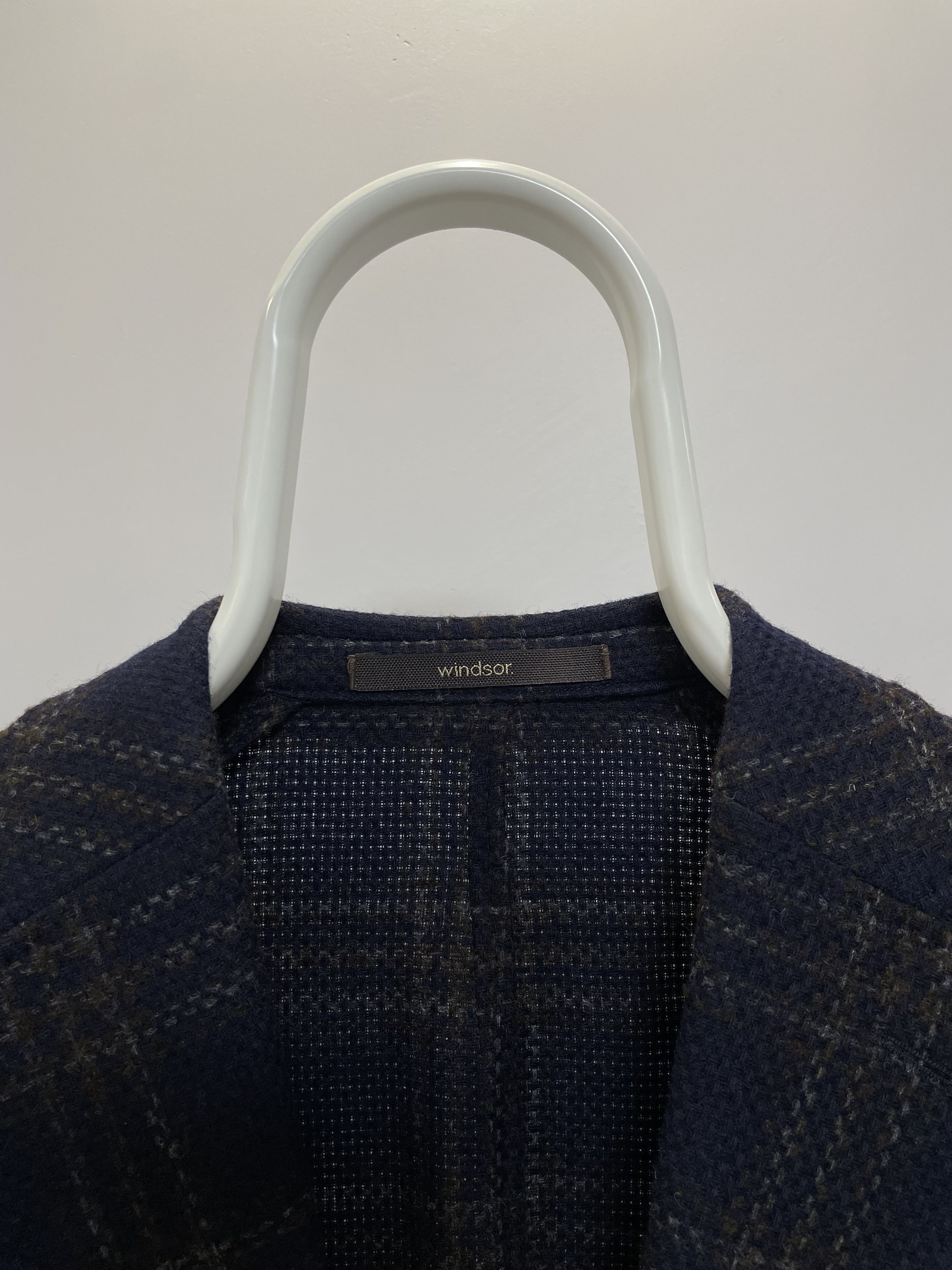Other Windsor Giro Blazer Jacket Check Plaid Sport Coat Wool EU48 | Grailed