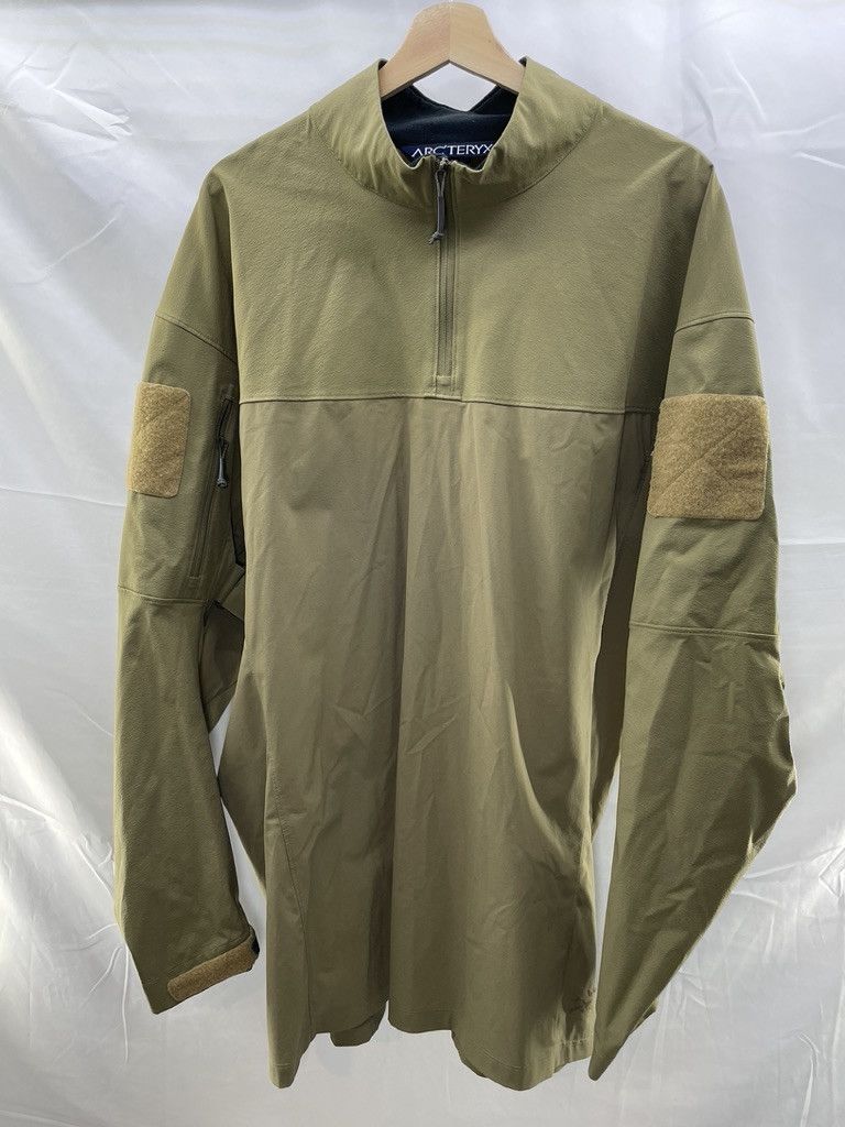 Arc'teryx ARCTERYX LEAF Sphinx Crocodile 1/2 Zip Halfshell Jacket | Grailed