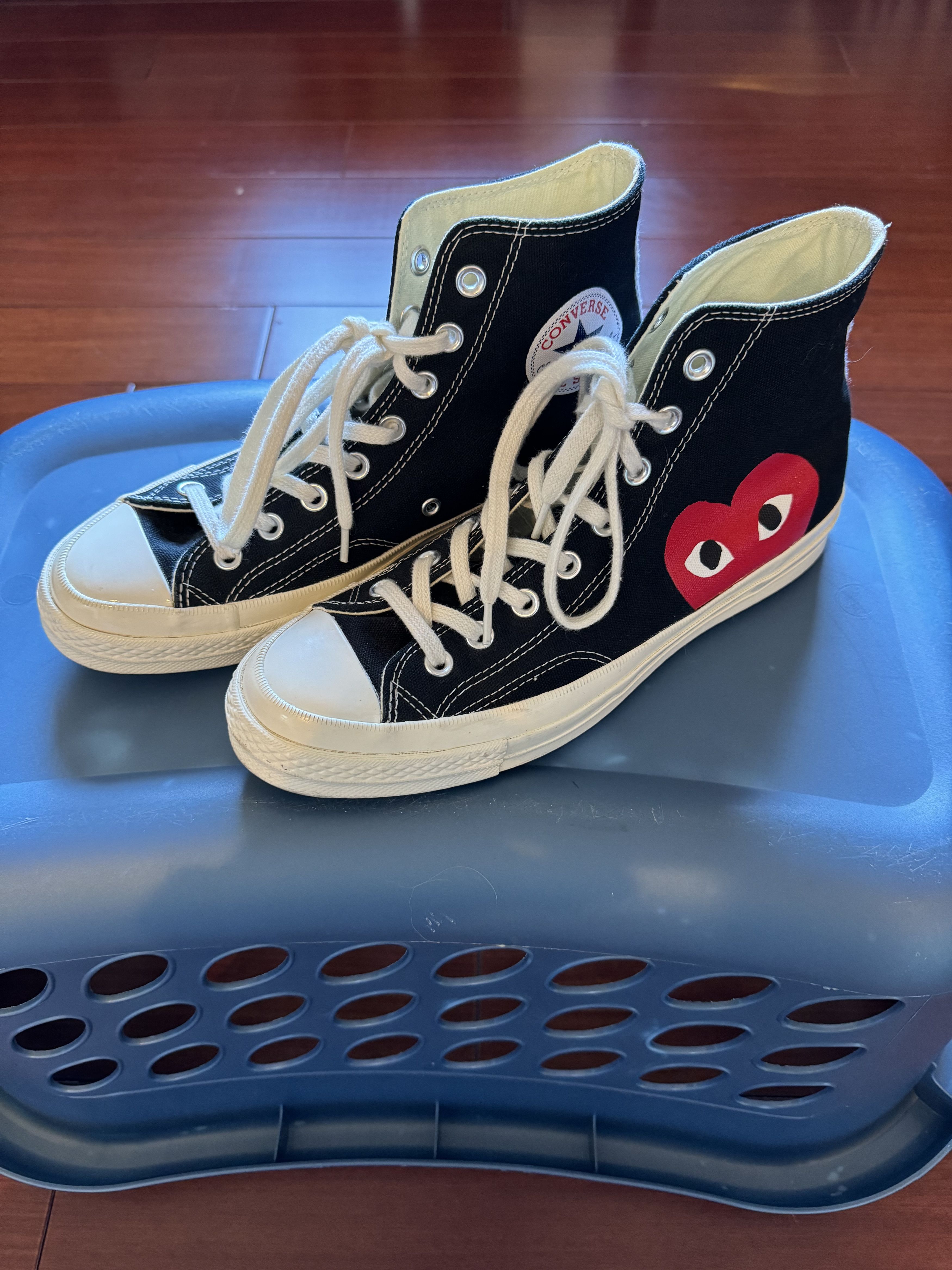 Comme des Garcons × Converse CDG Converse Chuck Taylor High Top | Grailed