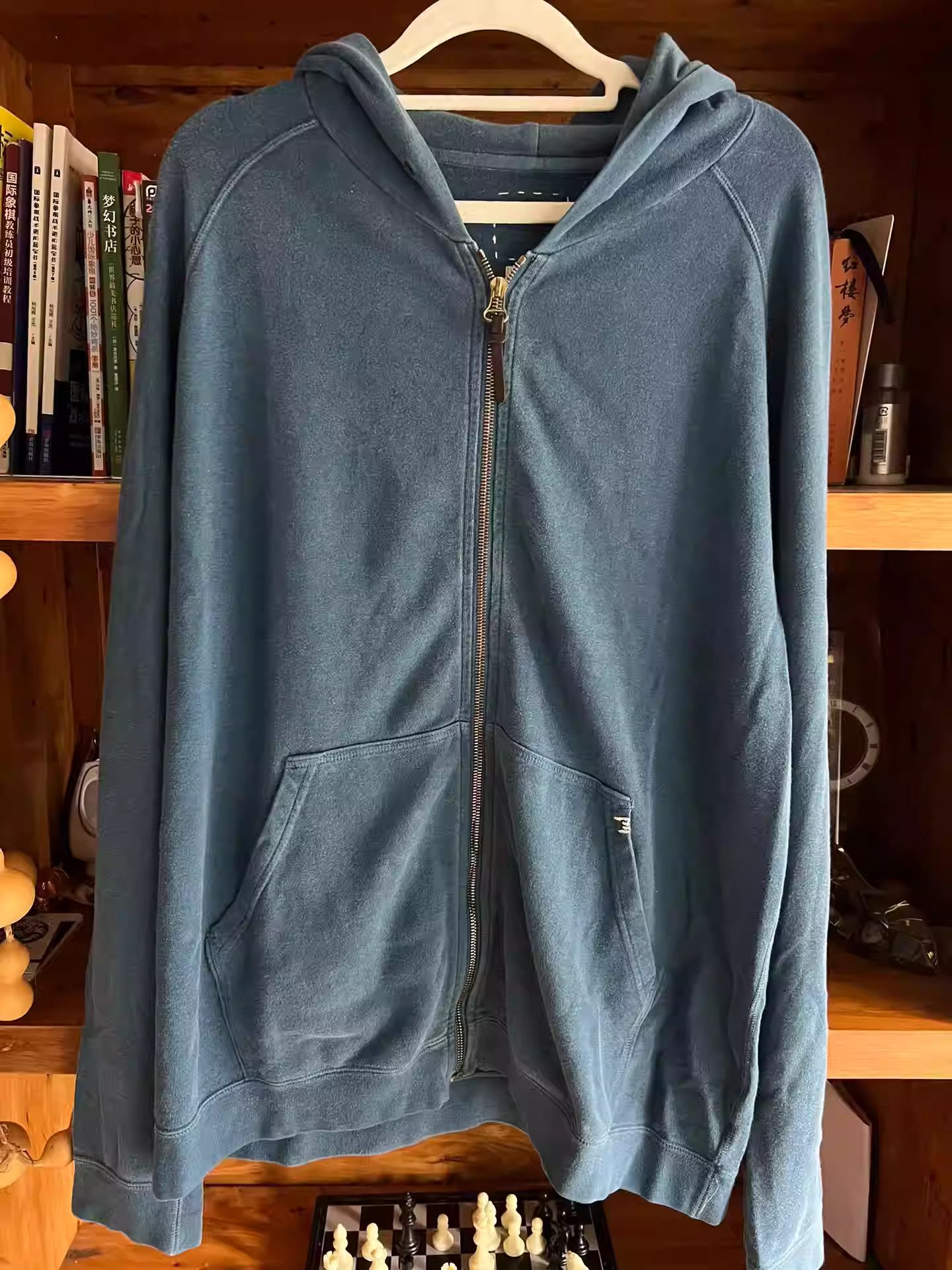 Visvim Visvim 2012 indigo dye hoodie | Grailed