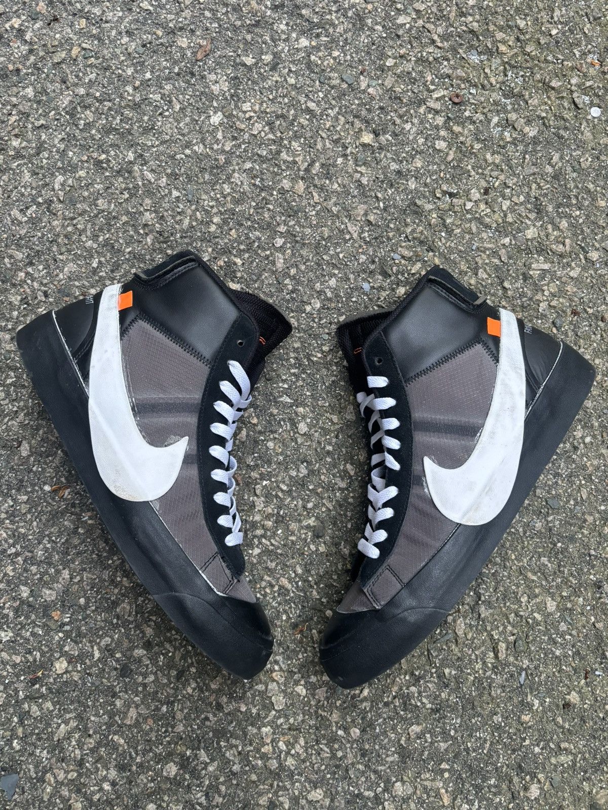 Nike × Off-White Off White Blazer Mid Grim Reapers 2018 | Grailed