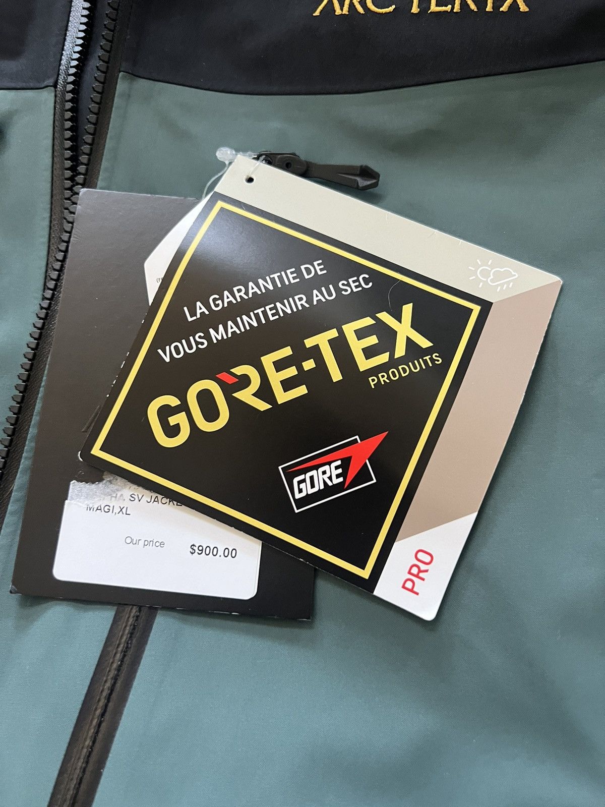 Arc'teryx Arcteryx Alpha SV Goretex Jacket Dark Magic | Grailed