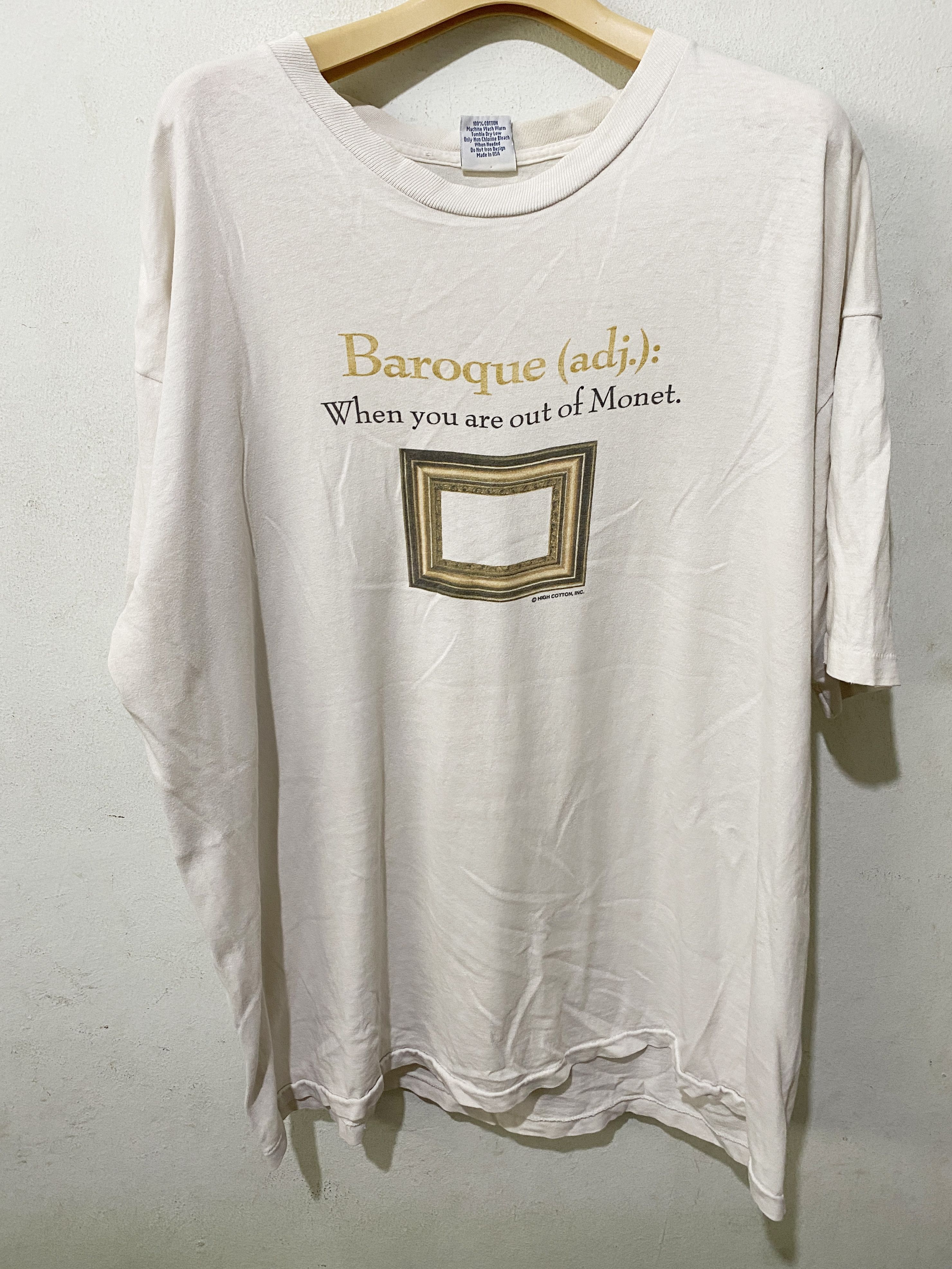 Streetwear × Vintage Vintage Baroque When You Are Out of Monet Art ...