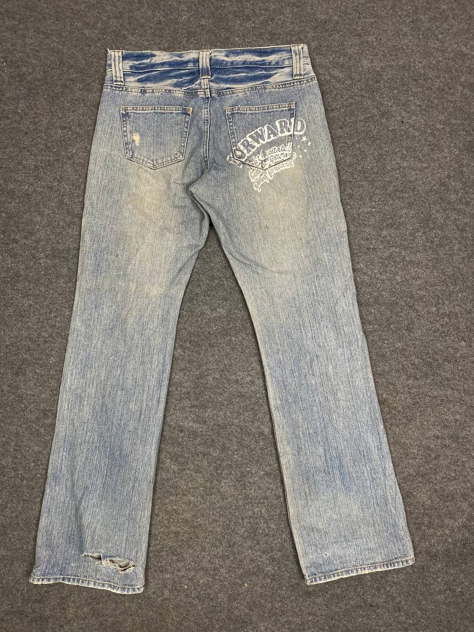 Vintage vintage japanese brands distressed denim nice design | Grailed