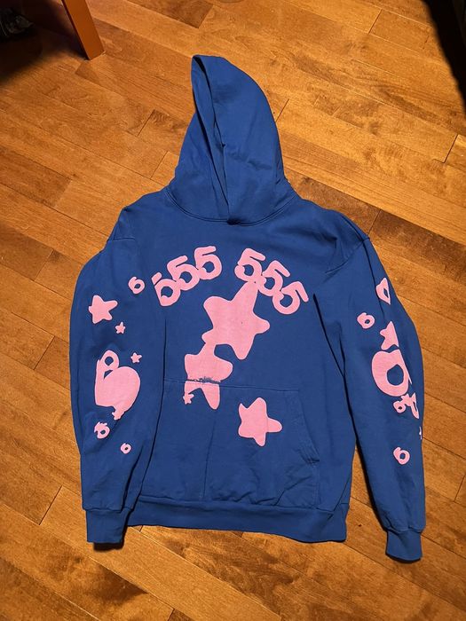 Spider Worldwide Spider blue beluga hoodie | Grailed