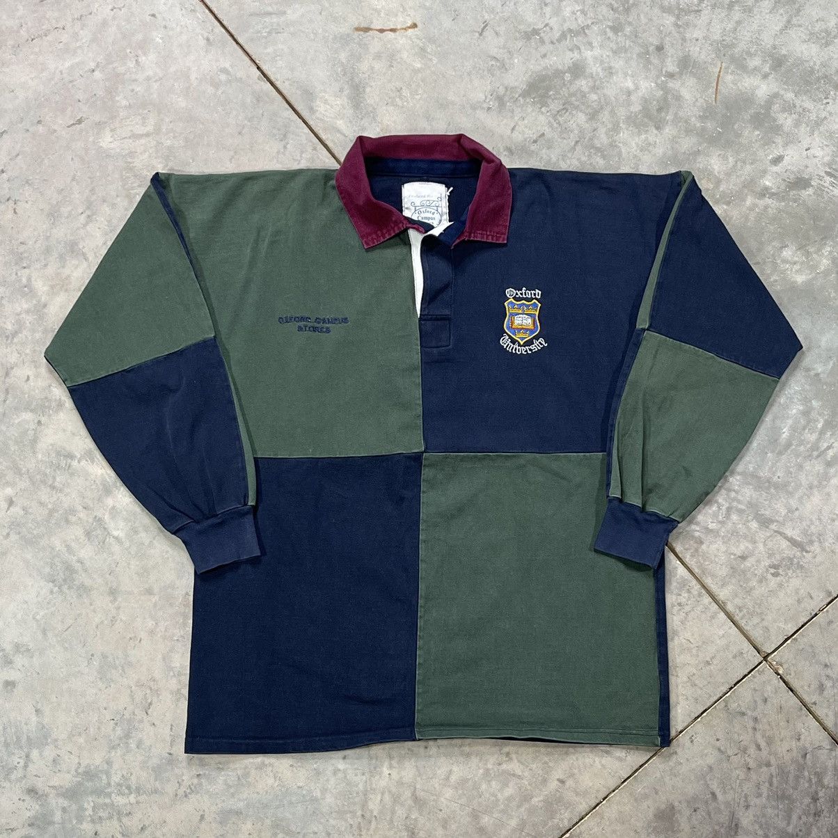 Collegiate × Oxford × Vintage Vintage Oxford University Rugby Shirt 90s ...