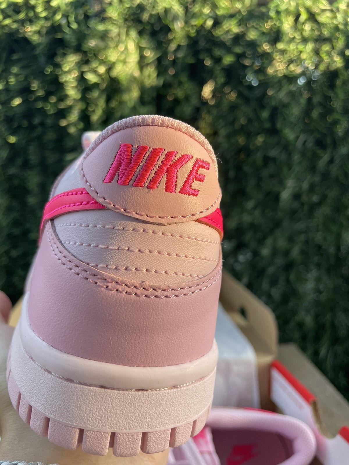 Nike Dunk low triple pink | Grailed