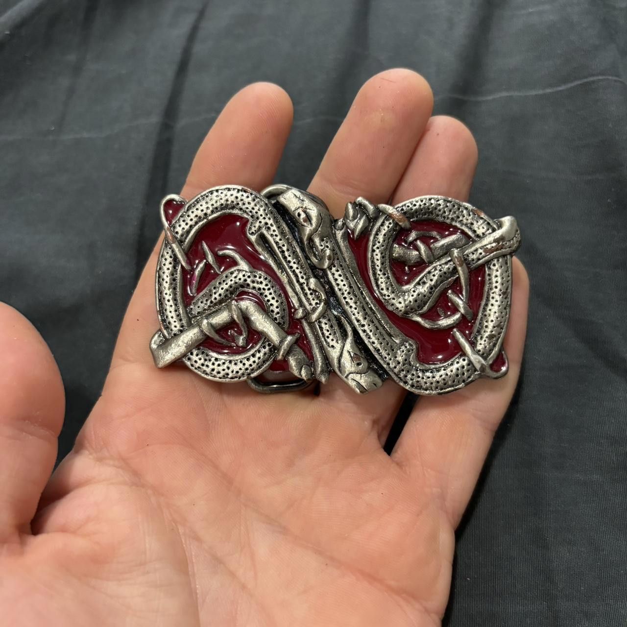 Designer vintage 69 snakes belt buckle | Grailed